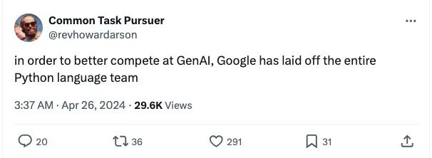 WTF! 🥵”谷歌解散了 Python 团队！ - 智源社区