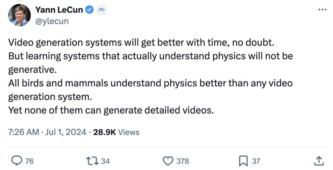 AI恐怖体操视频腿脚乱飞、大变活人，LeCun：视频生成模型根本不懂物理 - 智源社区