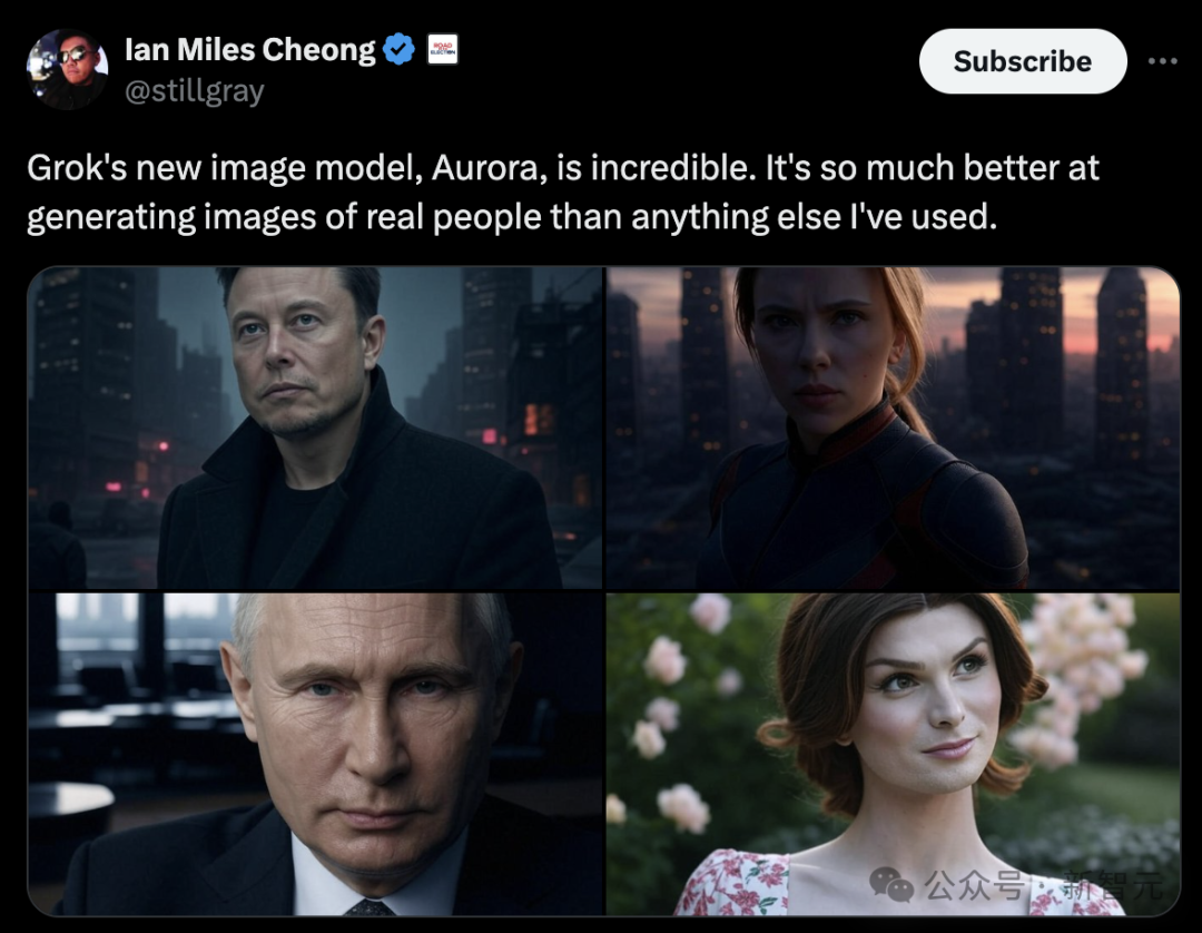 Grok祭出首款生图模型Aurora！两位95后华人立大功，耗时6月自研MoE - 智源社区