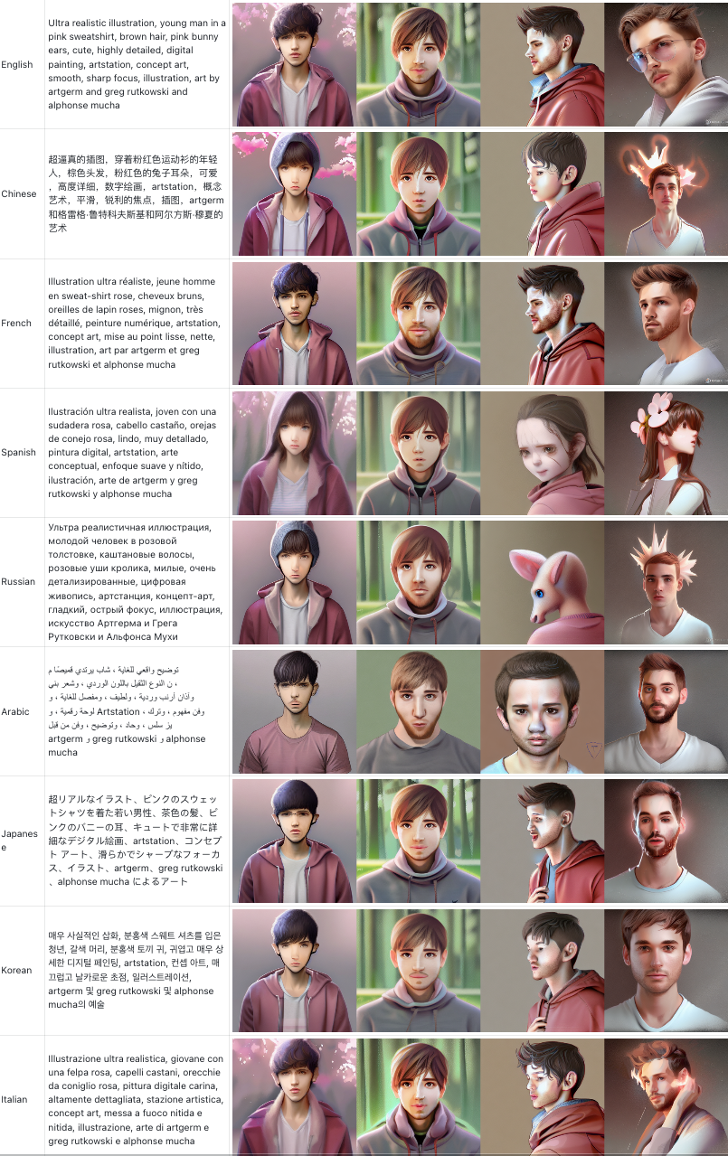 “一键”模型迁移，性能翻倍，多语言AltDiffusion推理速度超快 - 智源社区