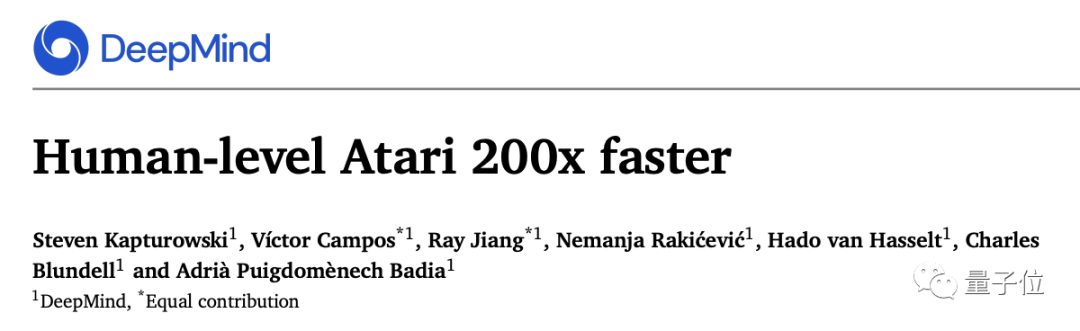 DeepMind用新AI超越自己：提速200倍，在所有雅达利游戏上胜过人类 - 智源社区