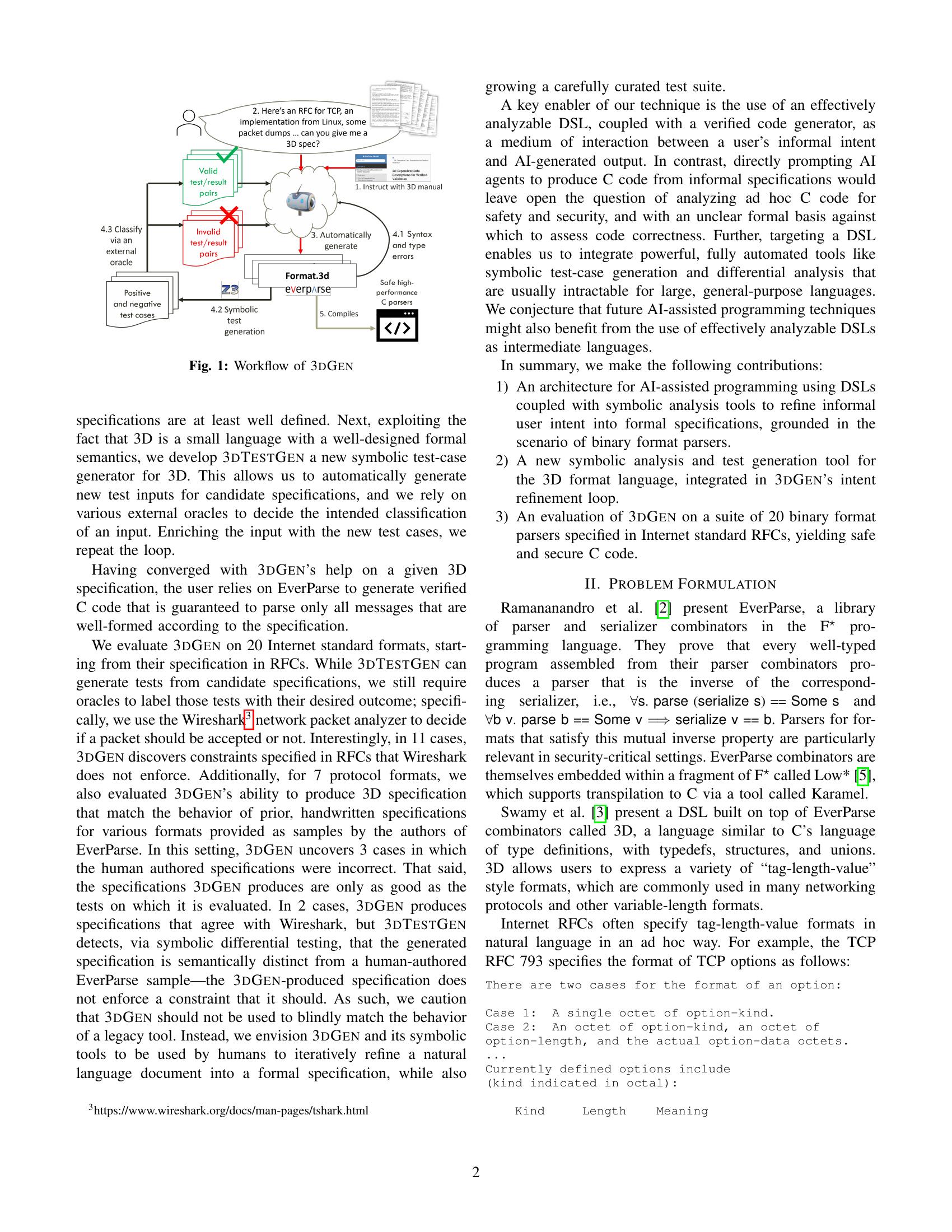 3DGen: AI-Assisted Generation of Provably Correct Binary Format Parsers - 智源社区论文
