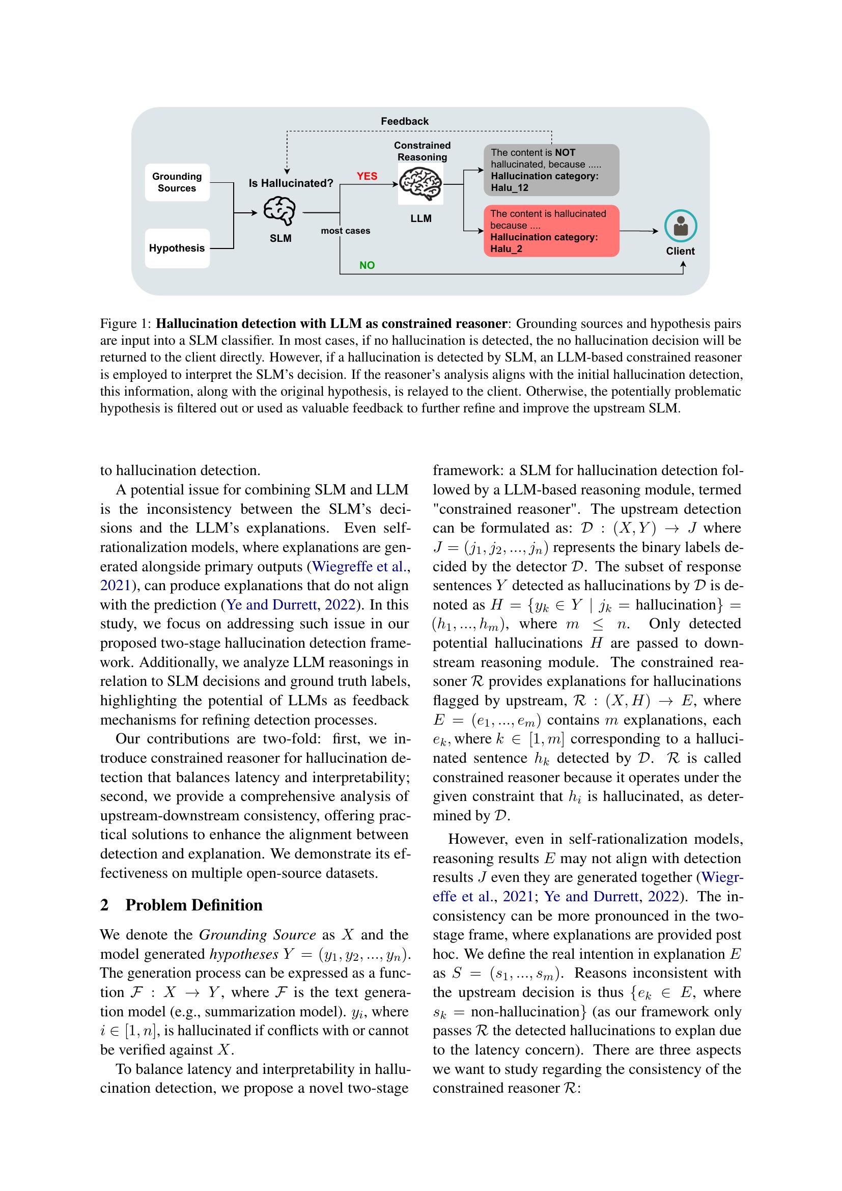 SLM Meets LLM: Balancing Latency, Interpretability and Consistency in ...