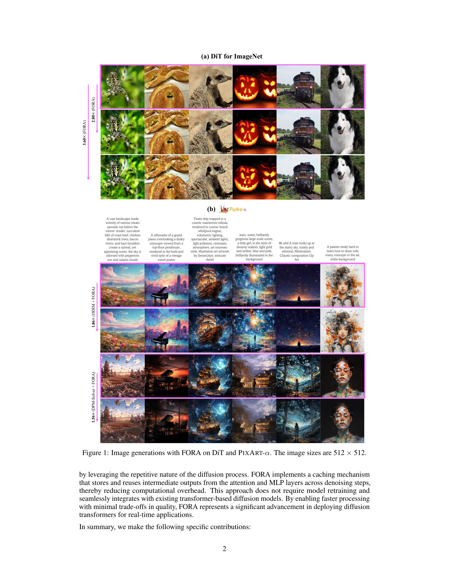 FORA: Fast-Forward Caching in Diffusion Transformer Acceleration - 智源社区论文