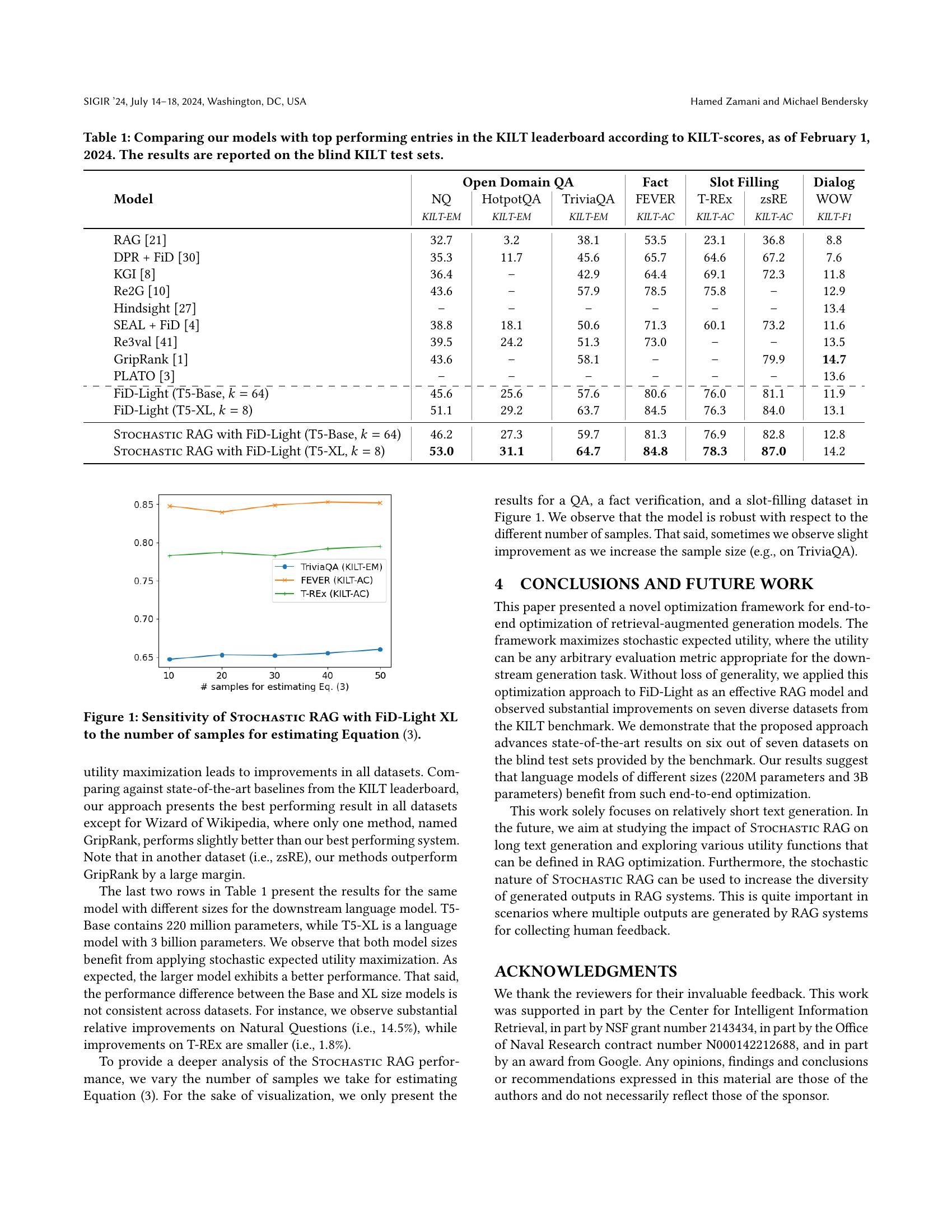 Stochastic RAG: End-to-End Retrieval-Augmented Generation through Expected Utility Maximization ...