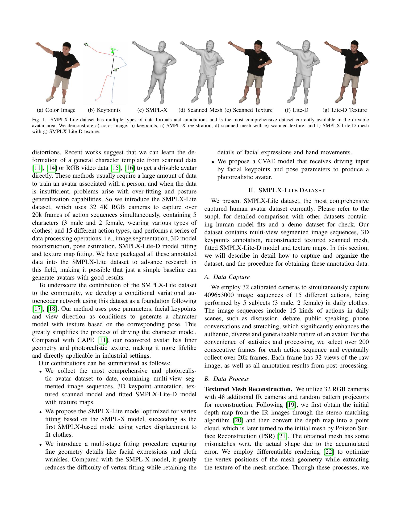 SMPLX-Lite: A Realistic and Drivable Avatar Benchmark with Rich ...