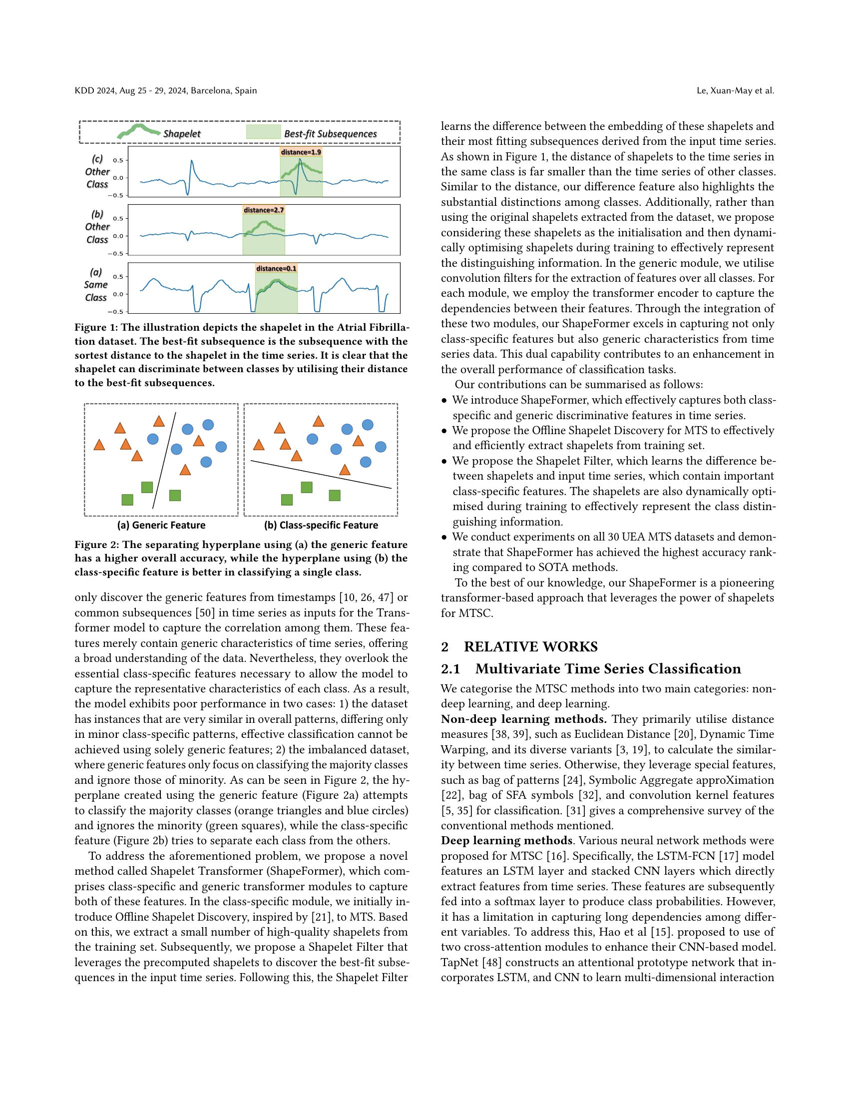 ShapeFormer: Shapelet Transformer for Multivariate Time Series Classification - 智源社区论文