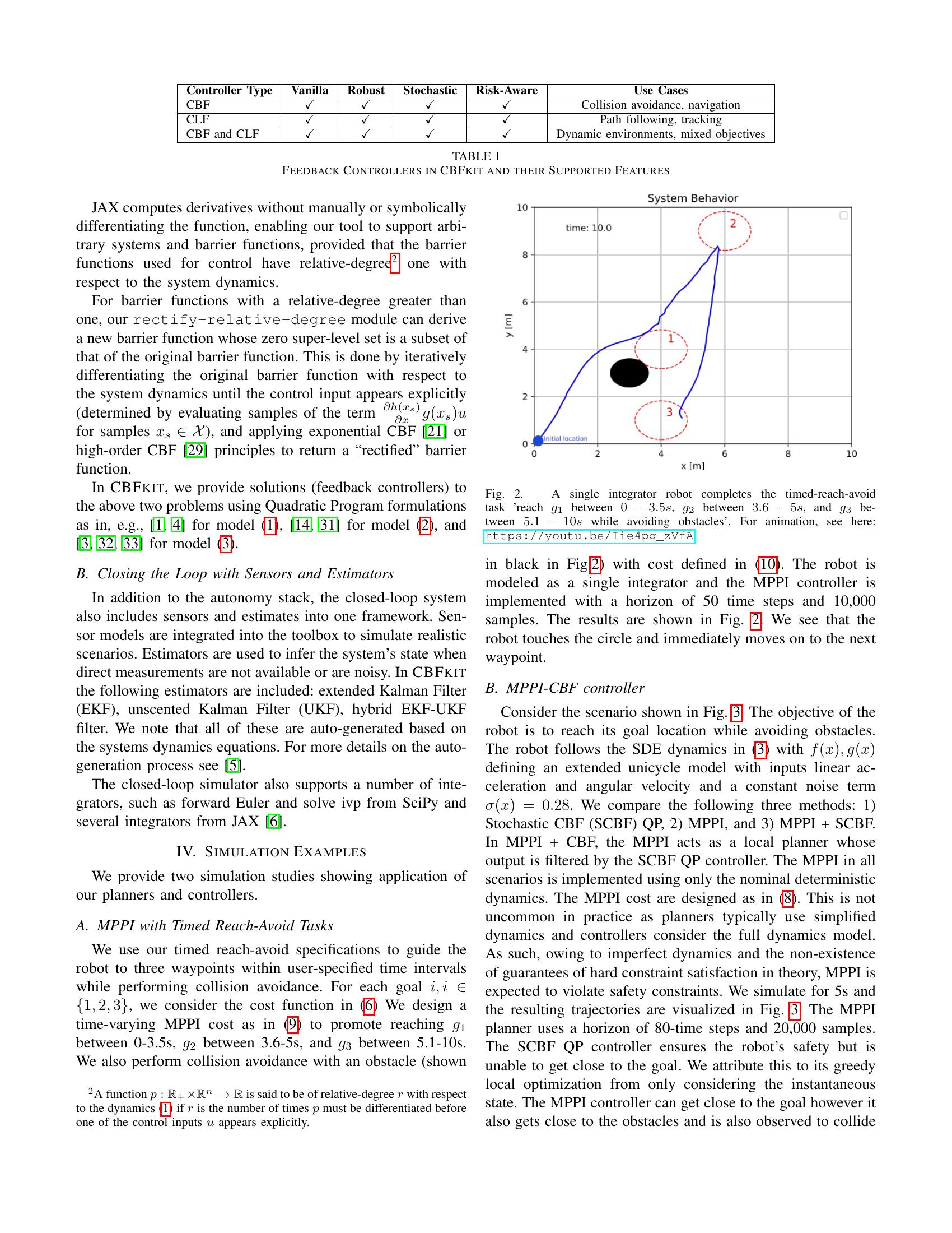 Model Predictive Path Integral Methods with Reach-Avoid Tasks and Control Barrier Functions - 智源社区论文