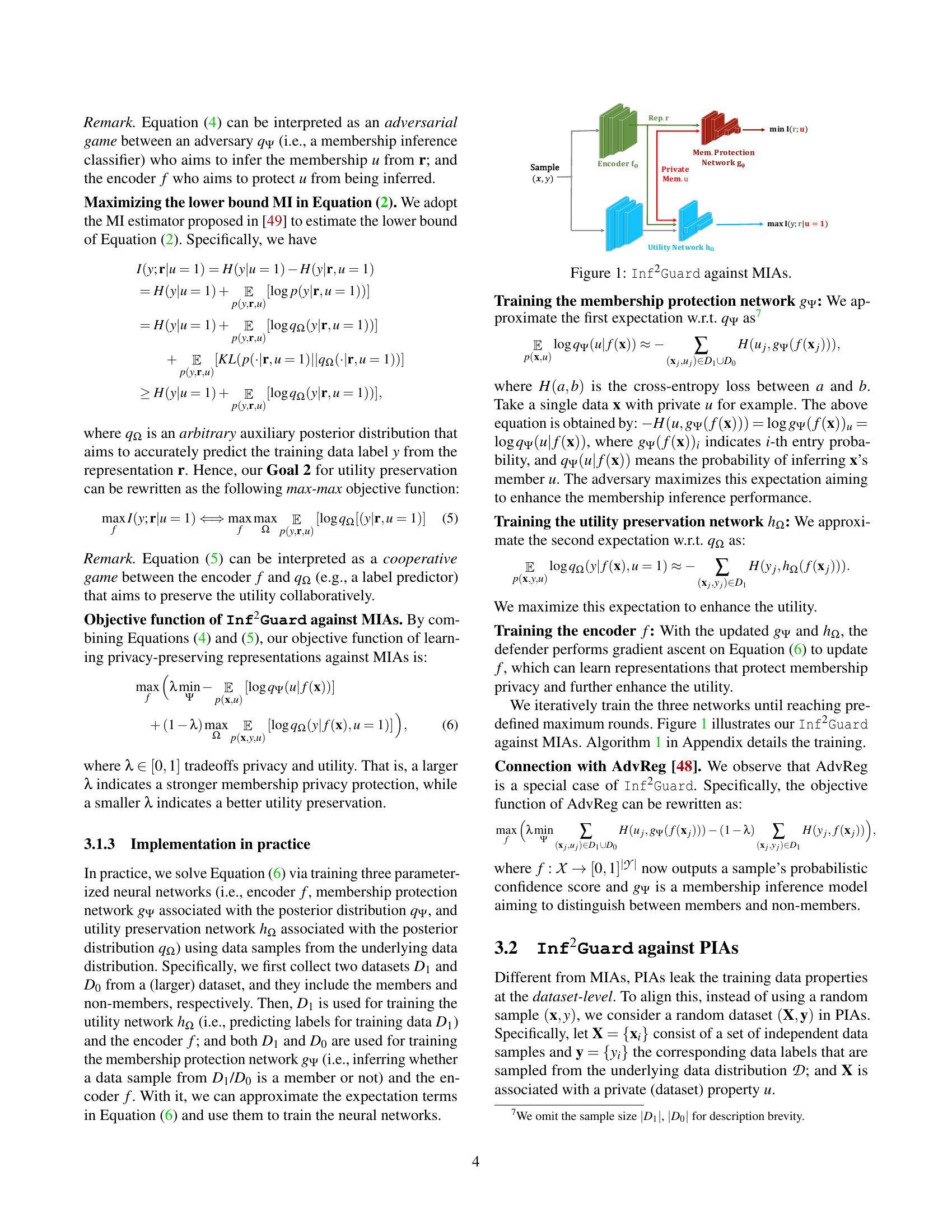 Inf2Guard: An Information-Theoretic Framework for Learning Privacy ...