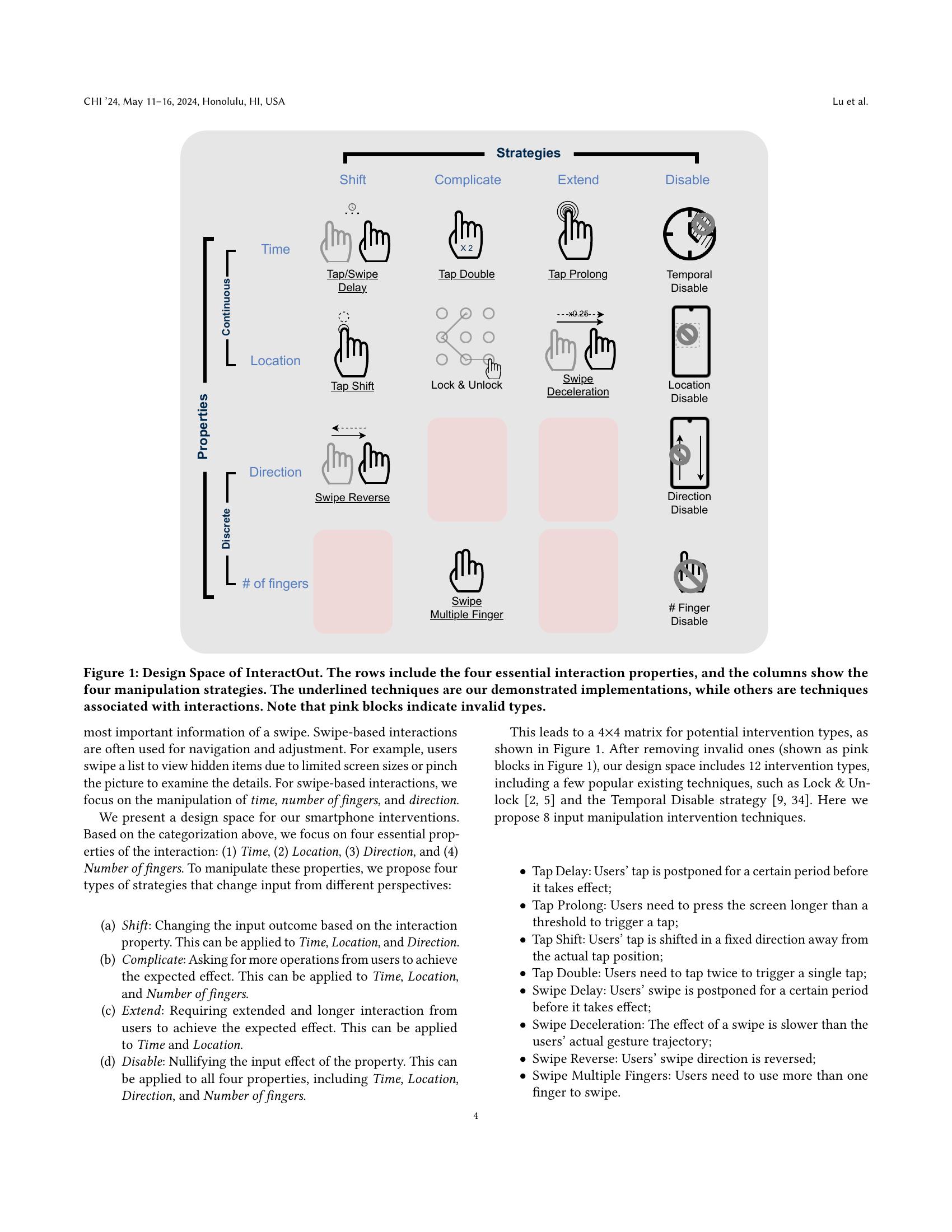 InteractOut: Leveraging Interaction Proxies as Input Manipulation Strategies for Reducing ...