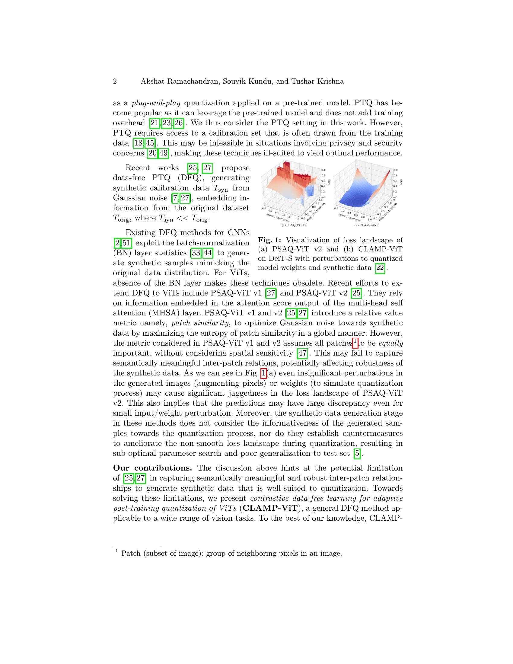 CLAMP-ViT: Contrastive Data-Free Learning for Adaptive Post-Training Quantization of ViTs - 智源社区论文