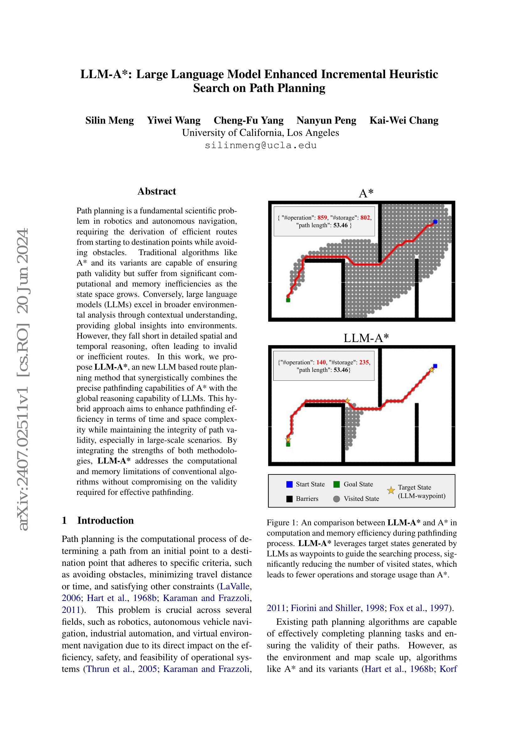 LLM-A*: Large Language Model Enhanced Incremental Heuristic Search on ...