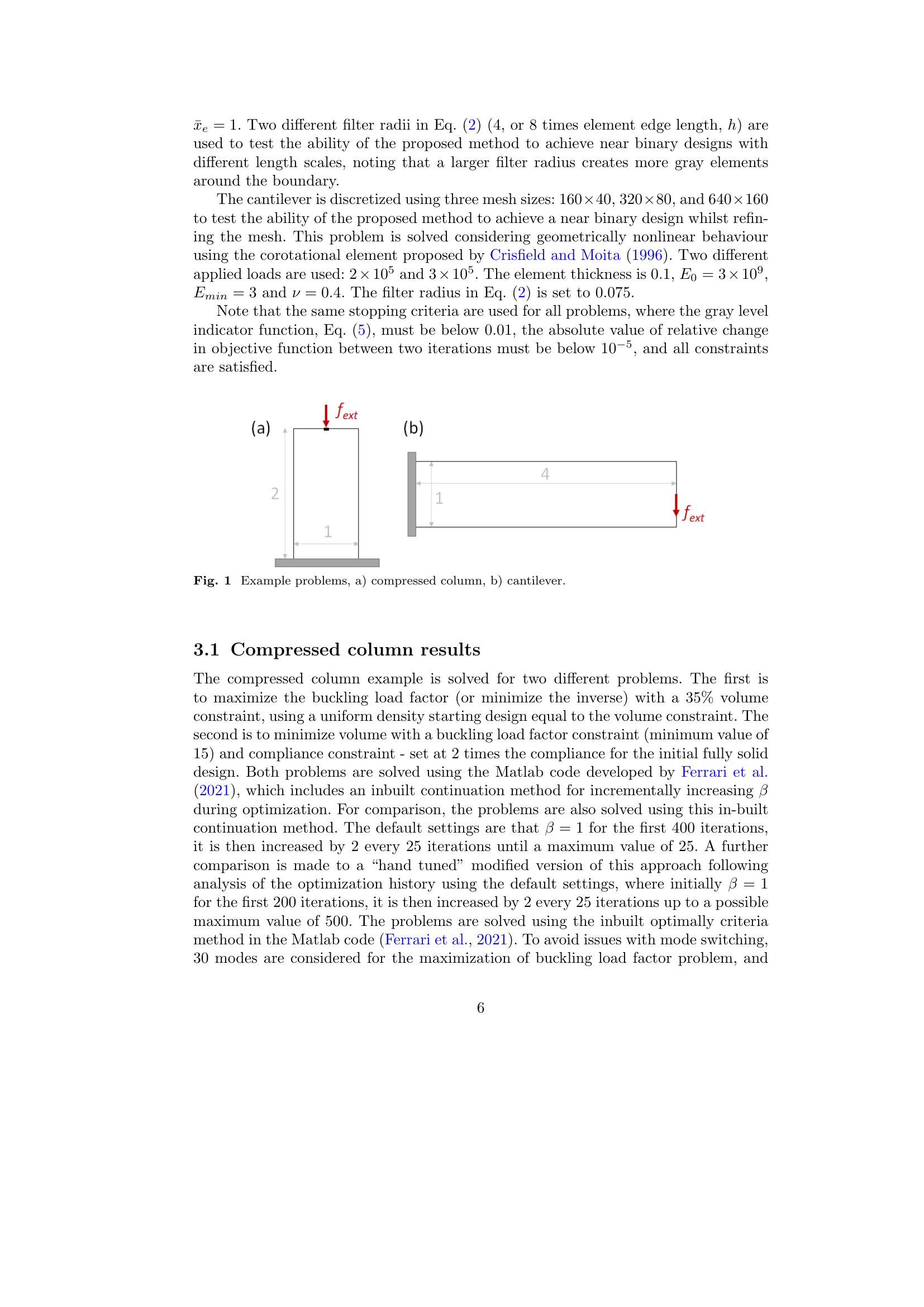 Achieving binary topology optimization solutions via automatic ...