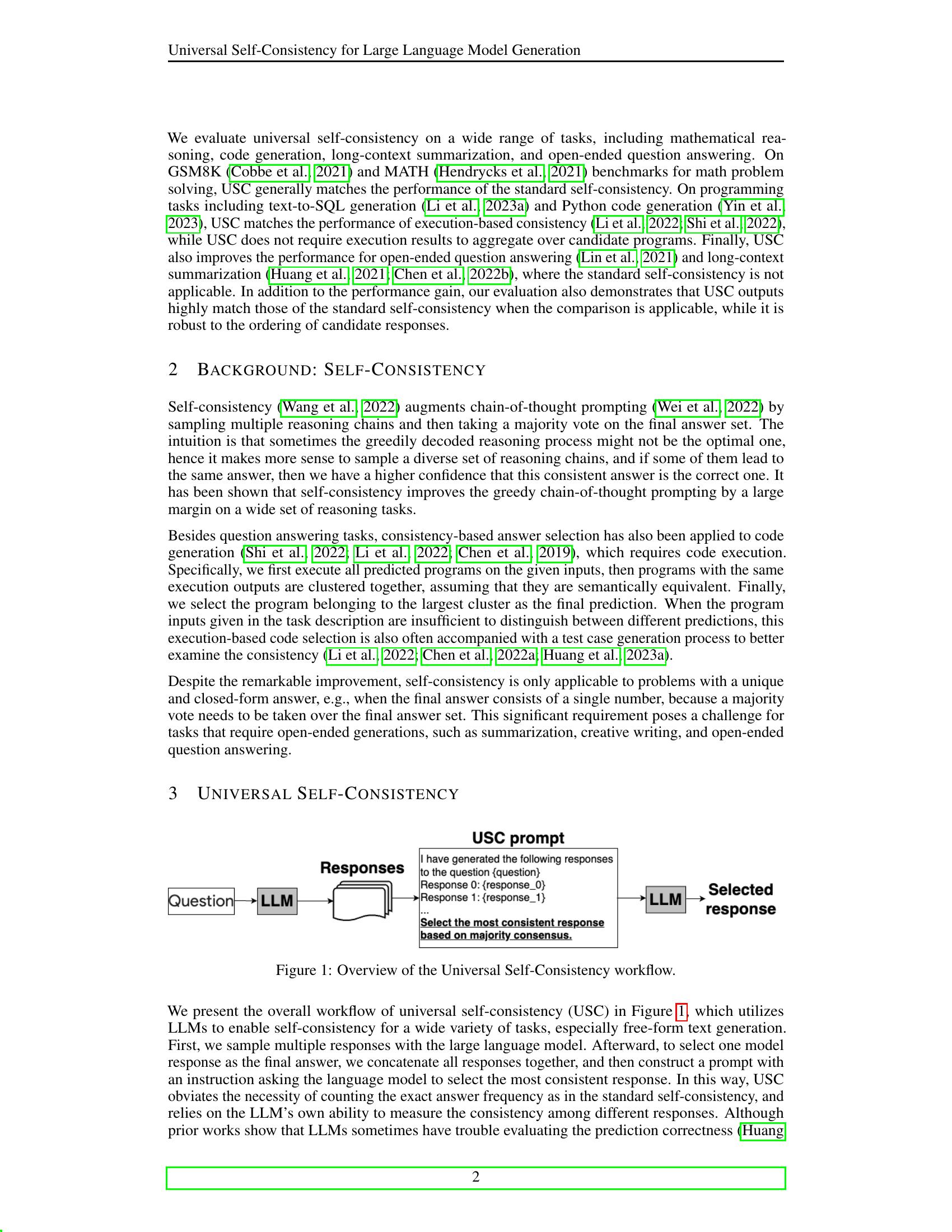 Universal Self-Consistency for Large Language Model Generation - 智源社区论文