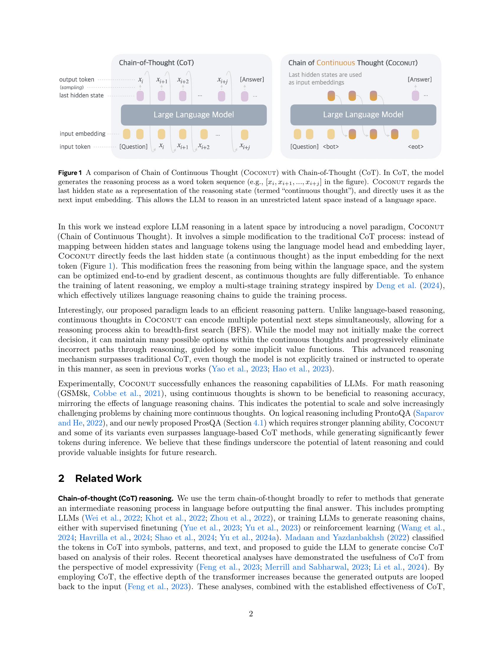 Training Large Language Models to Reason in a Continuous Latent Space ...