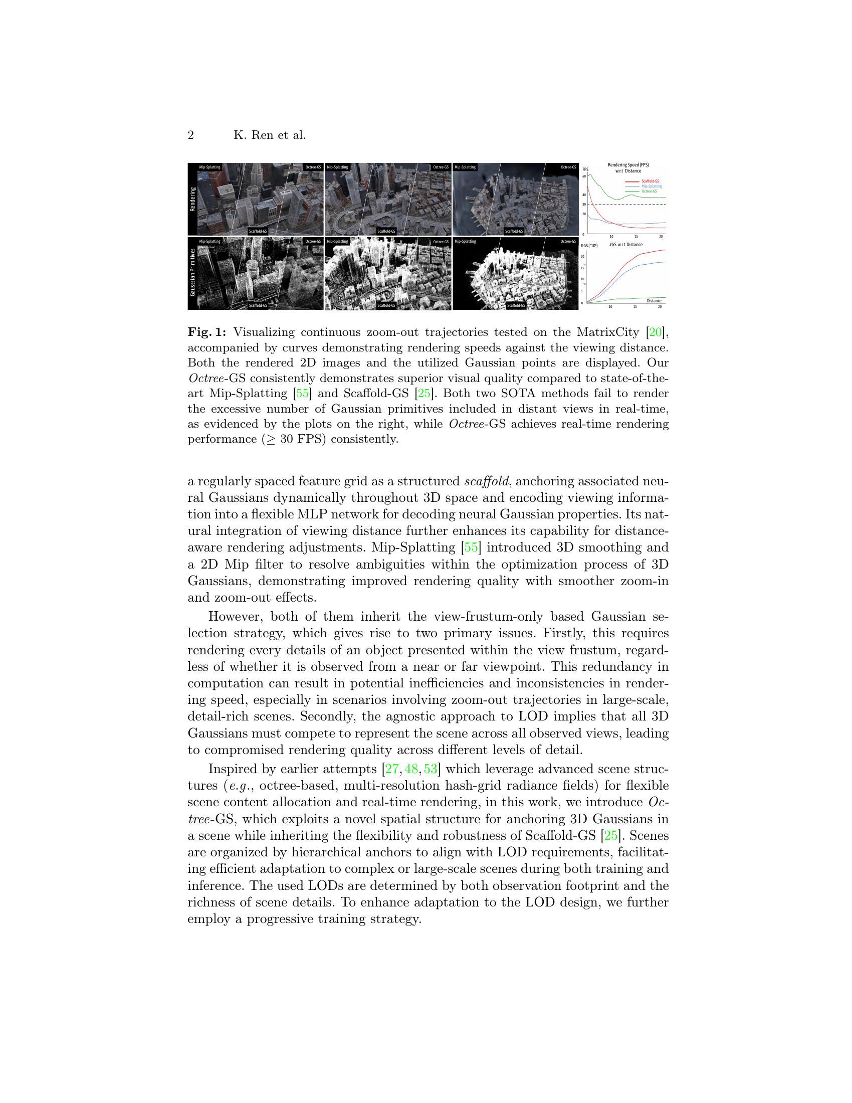 Octree-GS: Towards Consistent Real-time Rendering with LOD-Structured 3D Gaussians - 智源社区论文