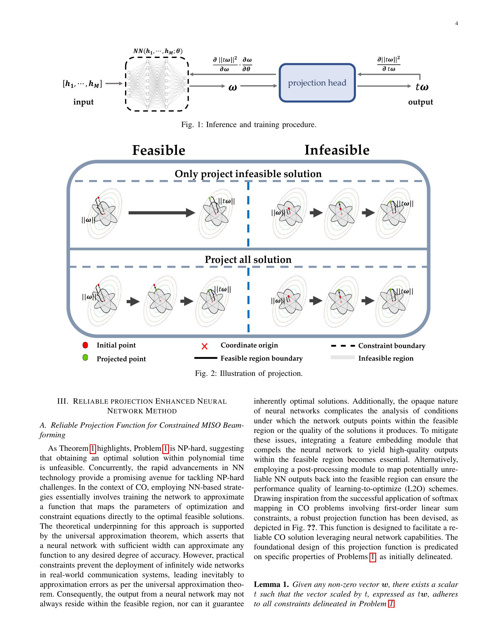 Reliable Projection Based Unsupervised Learning for Semi-Definite QCQP ...