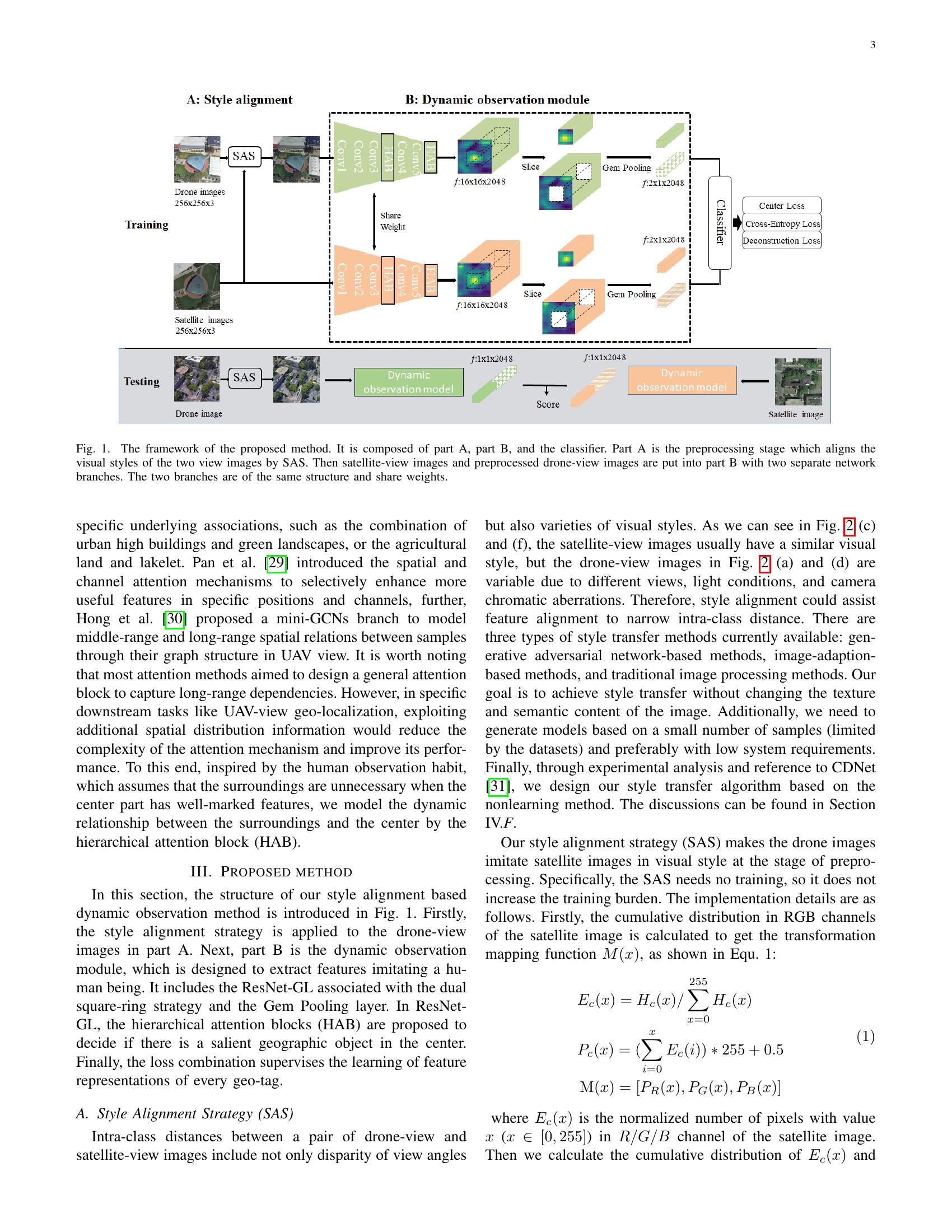 Style Alignment based Dynamic Observation Method for UAV-View Geo-localization - 智源社区论文