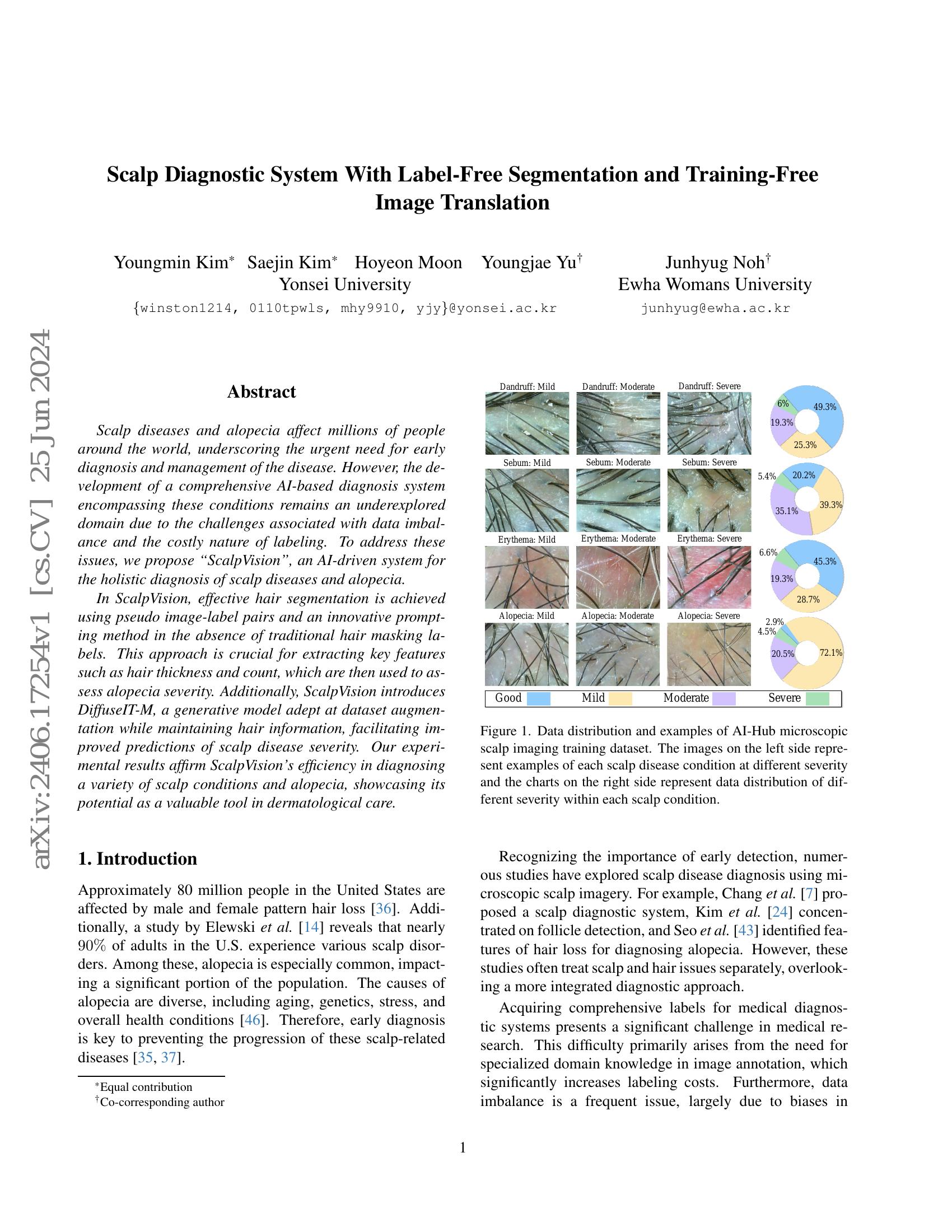 Scalp Diagnostic System With Label-Free Segmentation and Training-Free ...