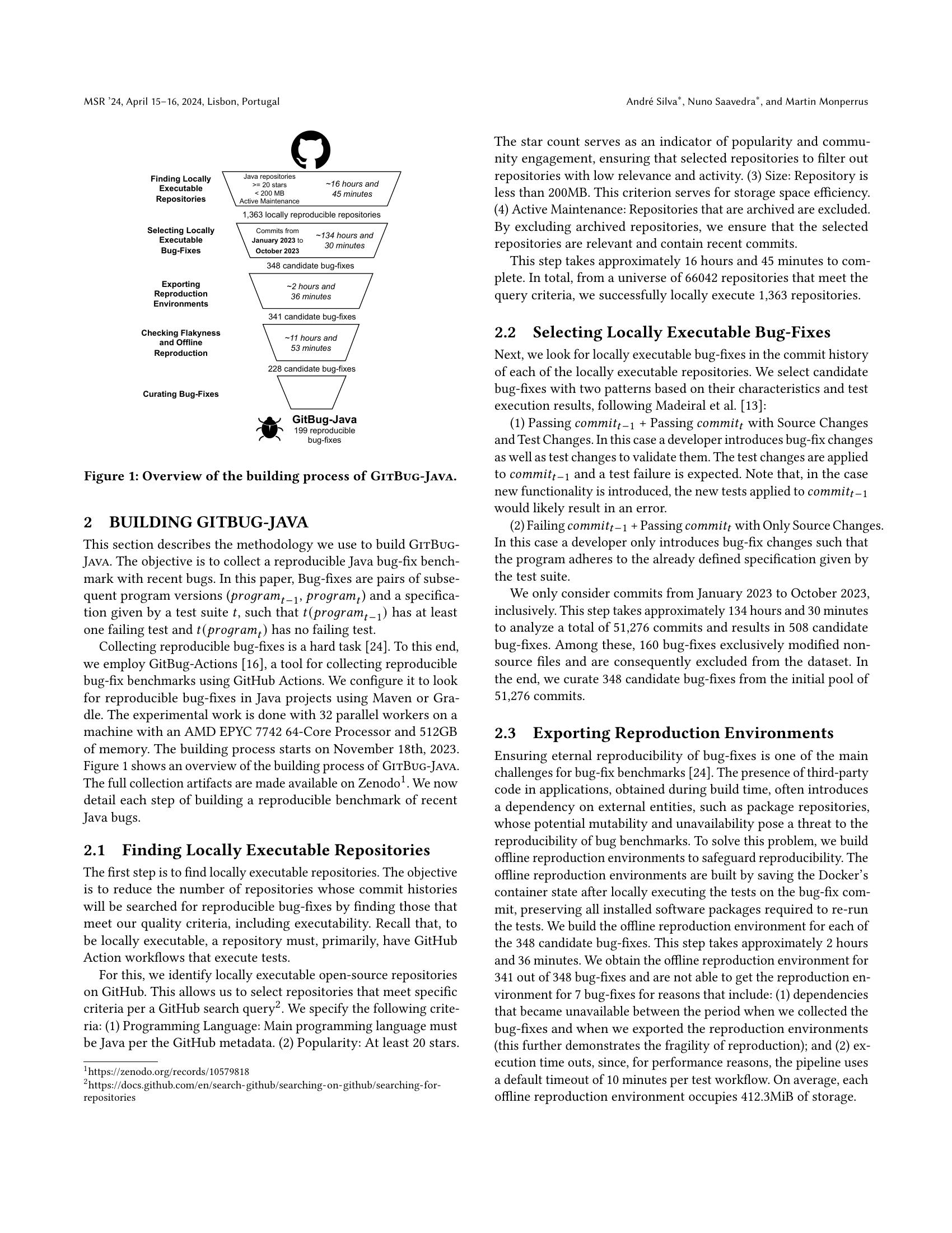 GitBug-Java: A Reproducible Benchmark of Recent Java Bugs - 智源社区论文