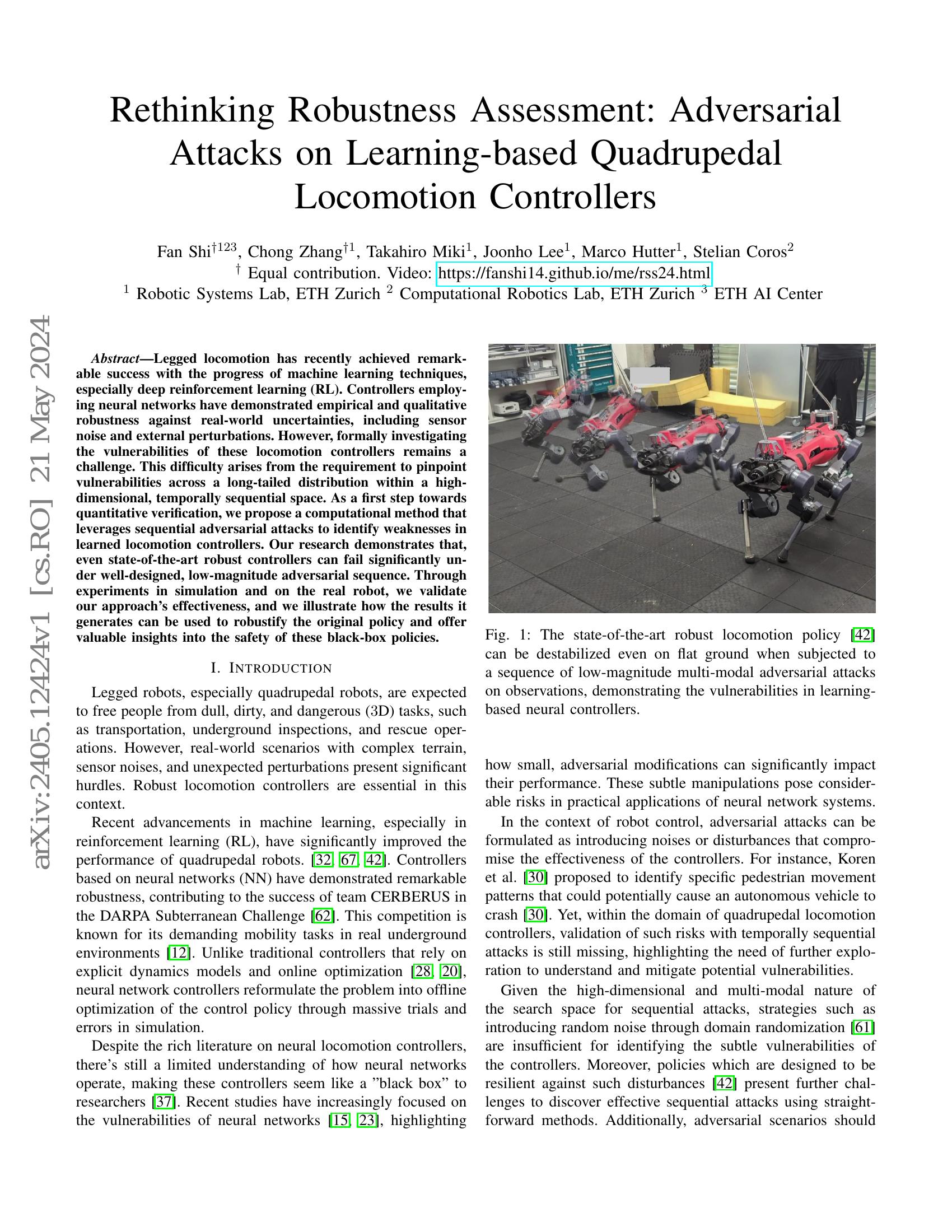 Rethinking Robustness Assessment: Adversarial Attacks on Learning-based ...