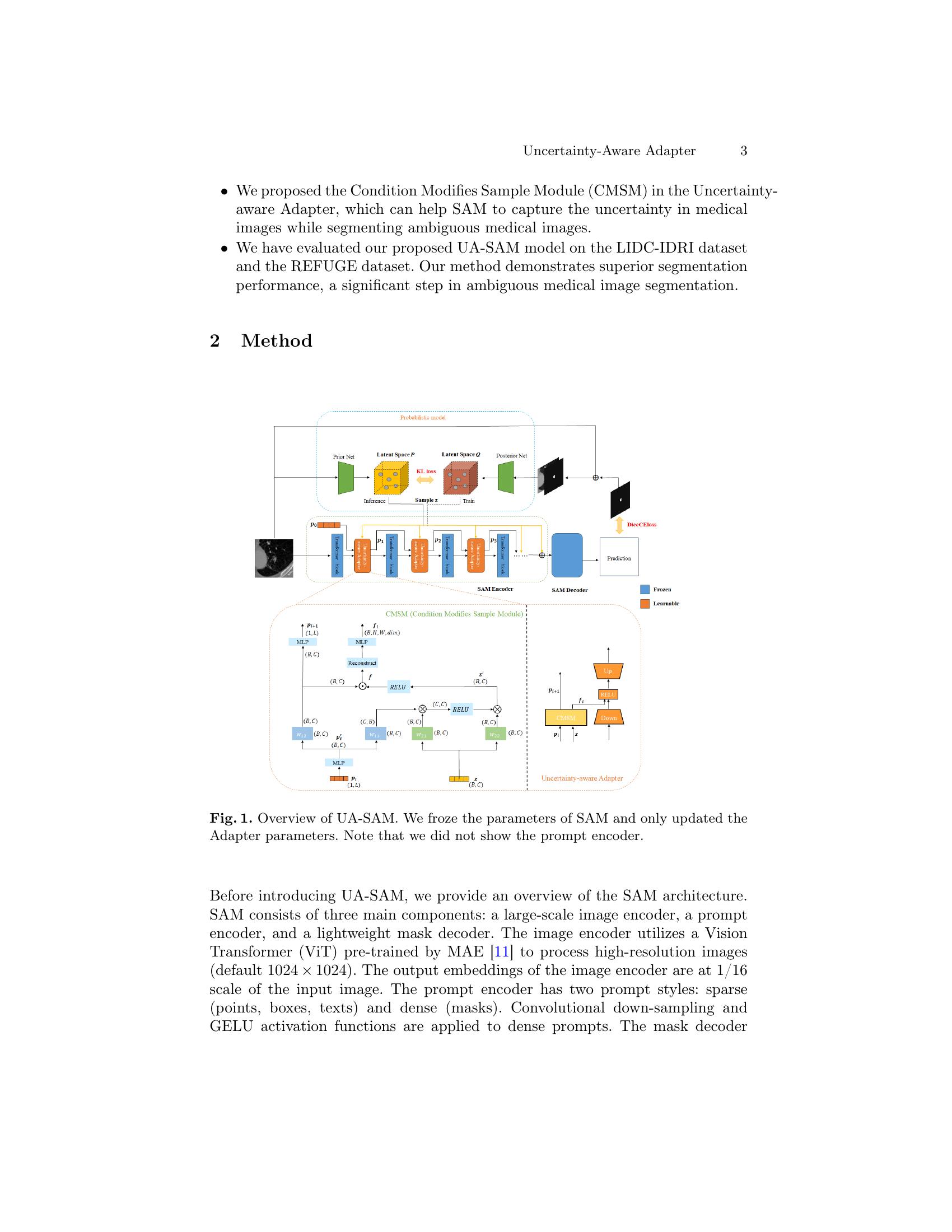 Uncertainty-Aware Adapter: Adapting Segment Anything Model (SAM) for ...