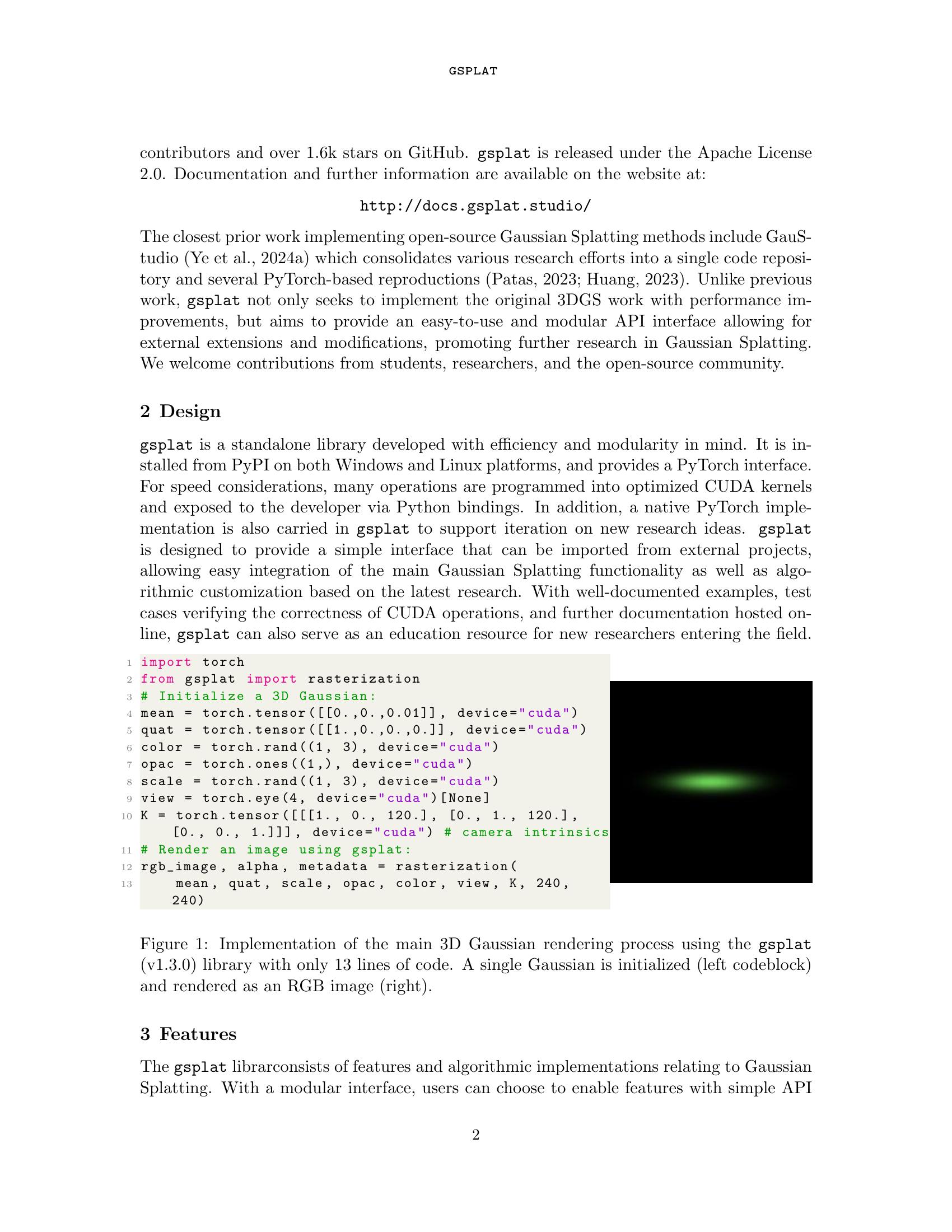 gsplat: An Open-Source Library for Gaussian Splatting - 智源社区论文