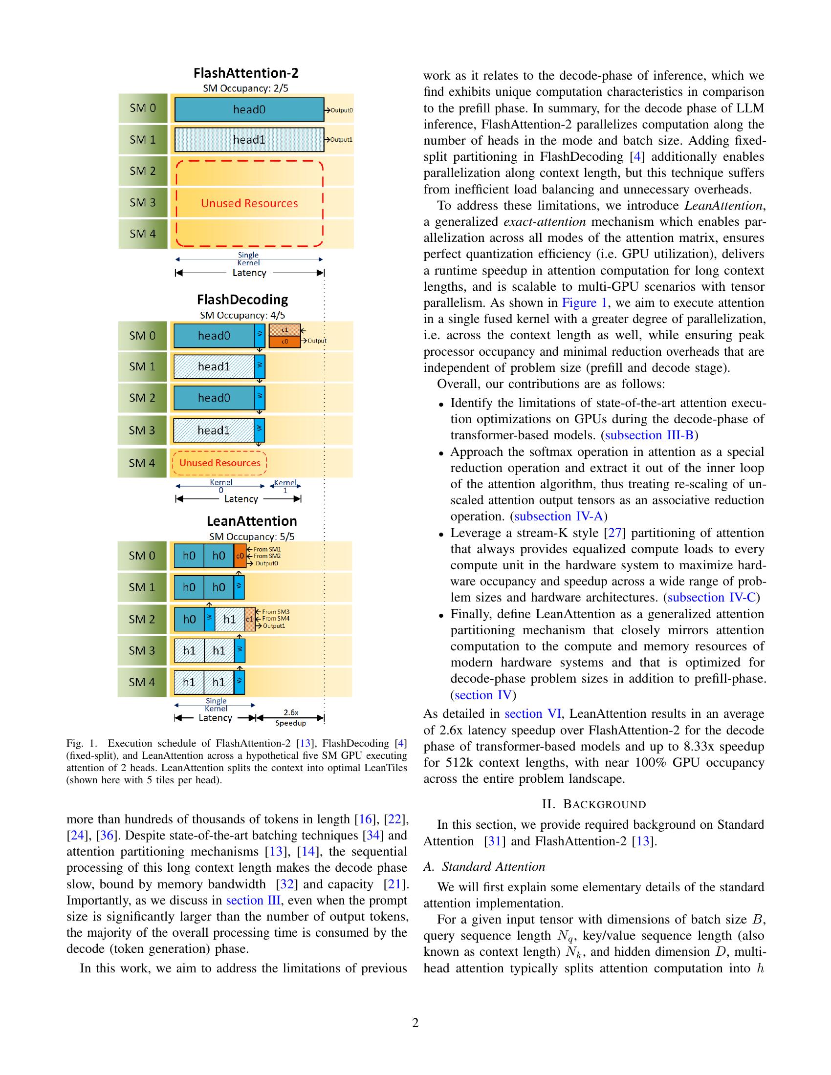 Lean Attention: Hardware-Aware Scalable Attention Mechanism for the ...