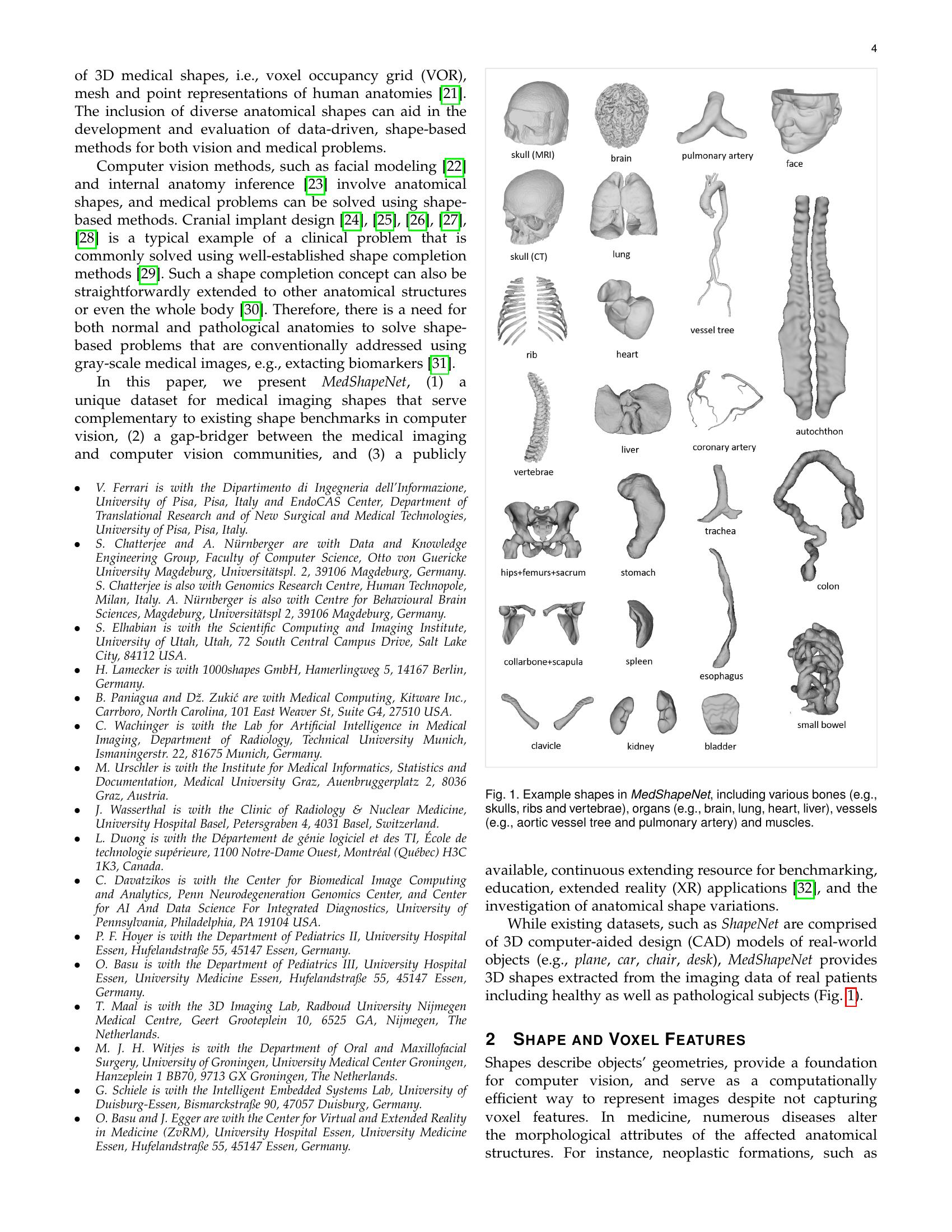 MedShapeNet -- A Large-Scale Dataset of 3D Medical Shapes for Computer ...
