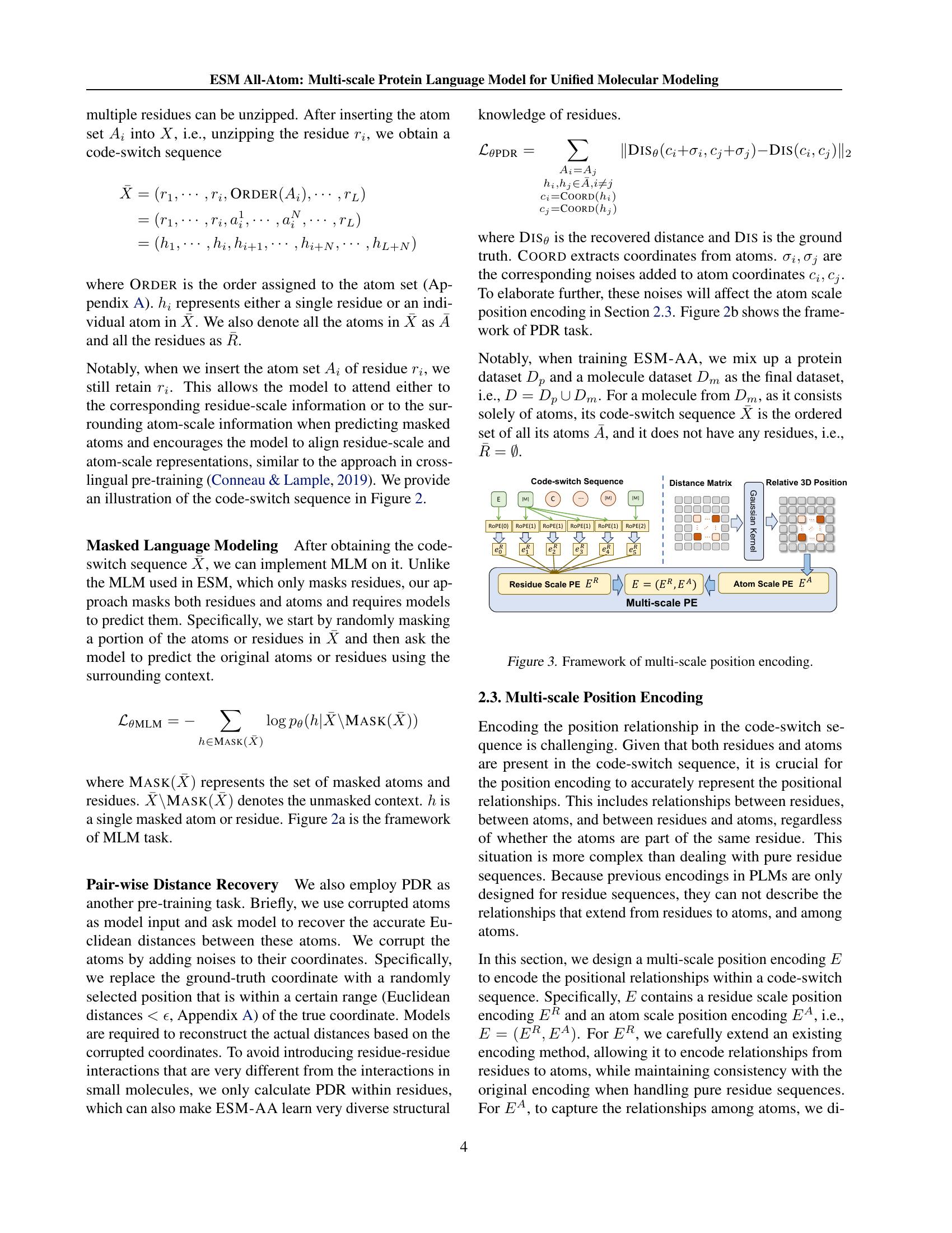 ESM All-Atom: Multi-scale Protein Language Model for Unified Molecular ...