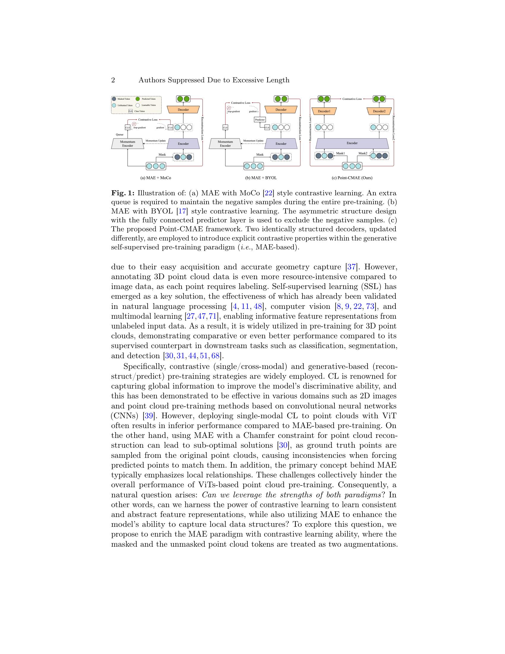 Bringing Masked Autoencoders Explicit Contrastive Properties for Point ...