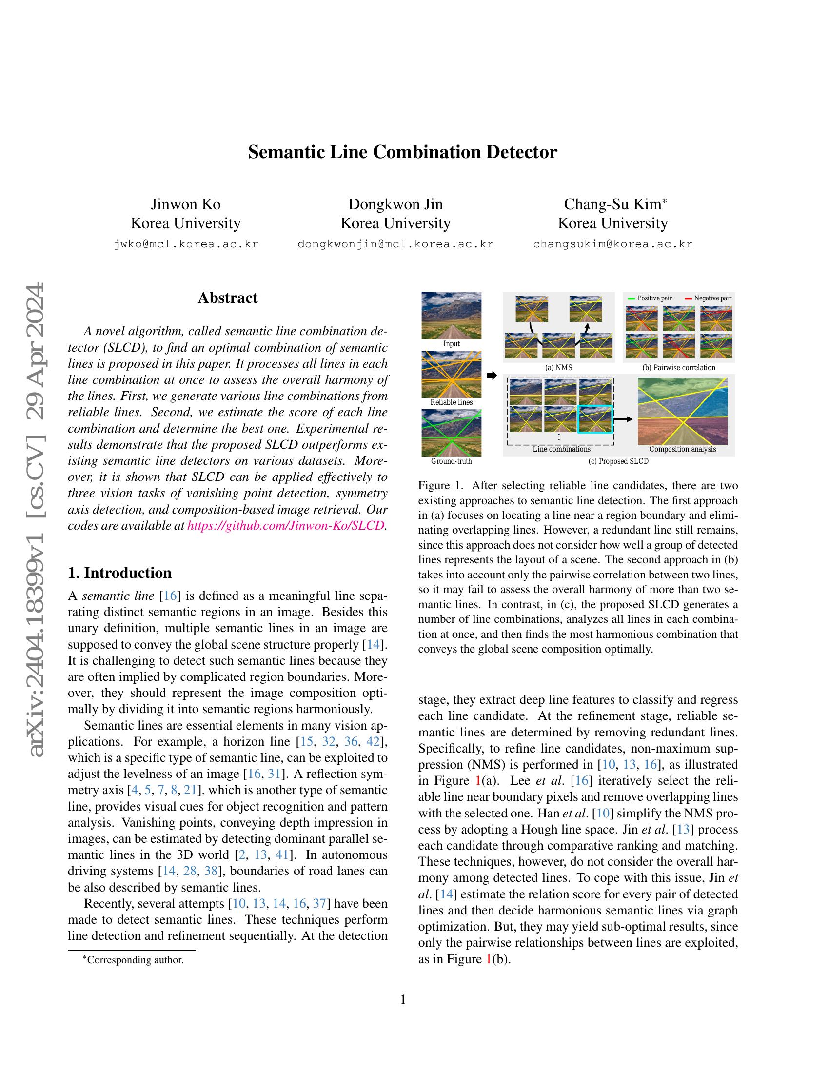 Semantic Line Combination Detector - 智源社区论文