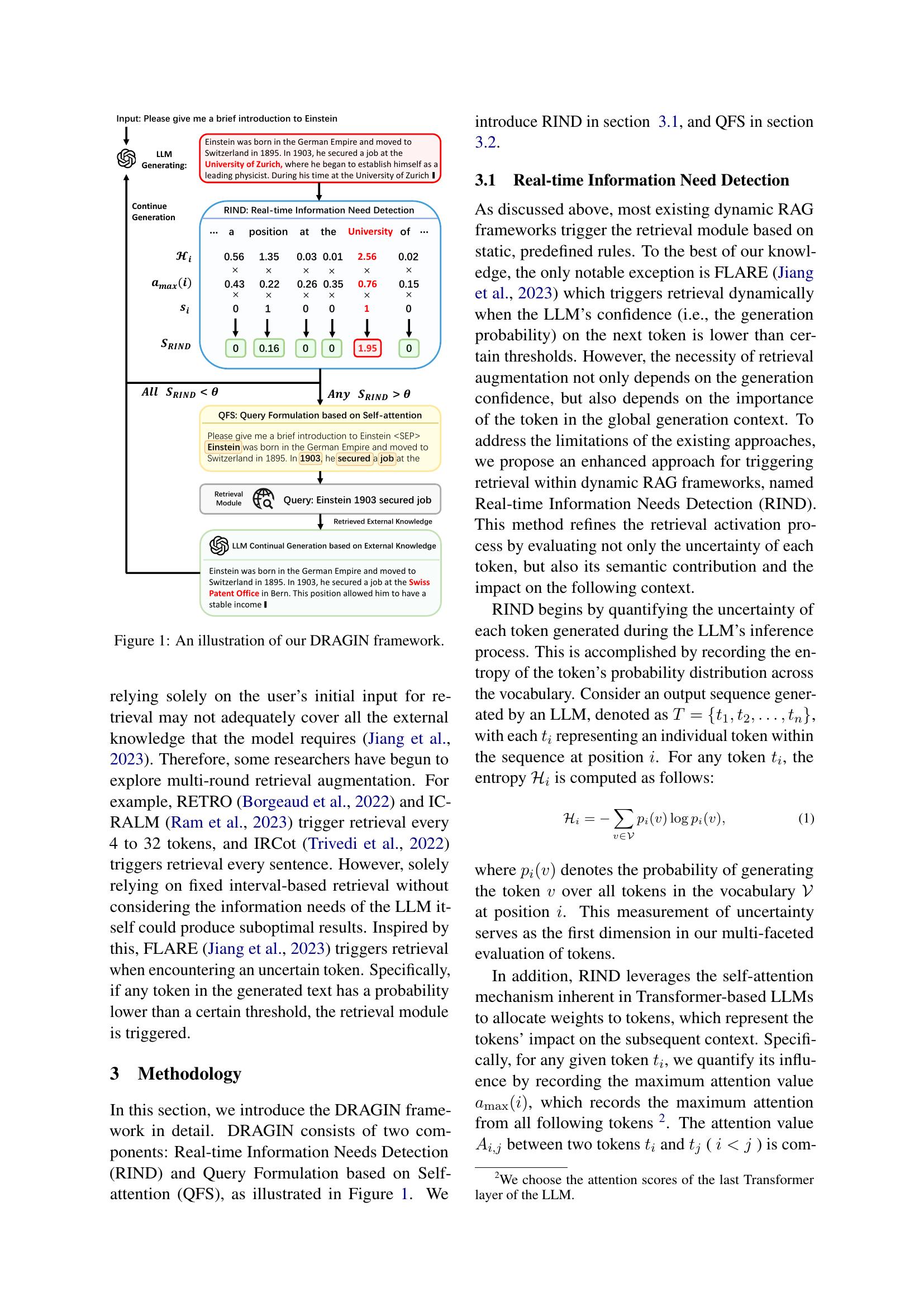 DRAGIN: Dynamic Retrieval Augmented Generation based on the Real-time Information Needs of Large ...