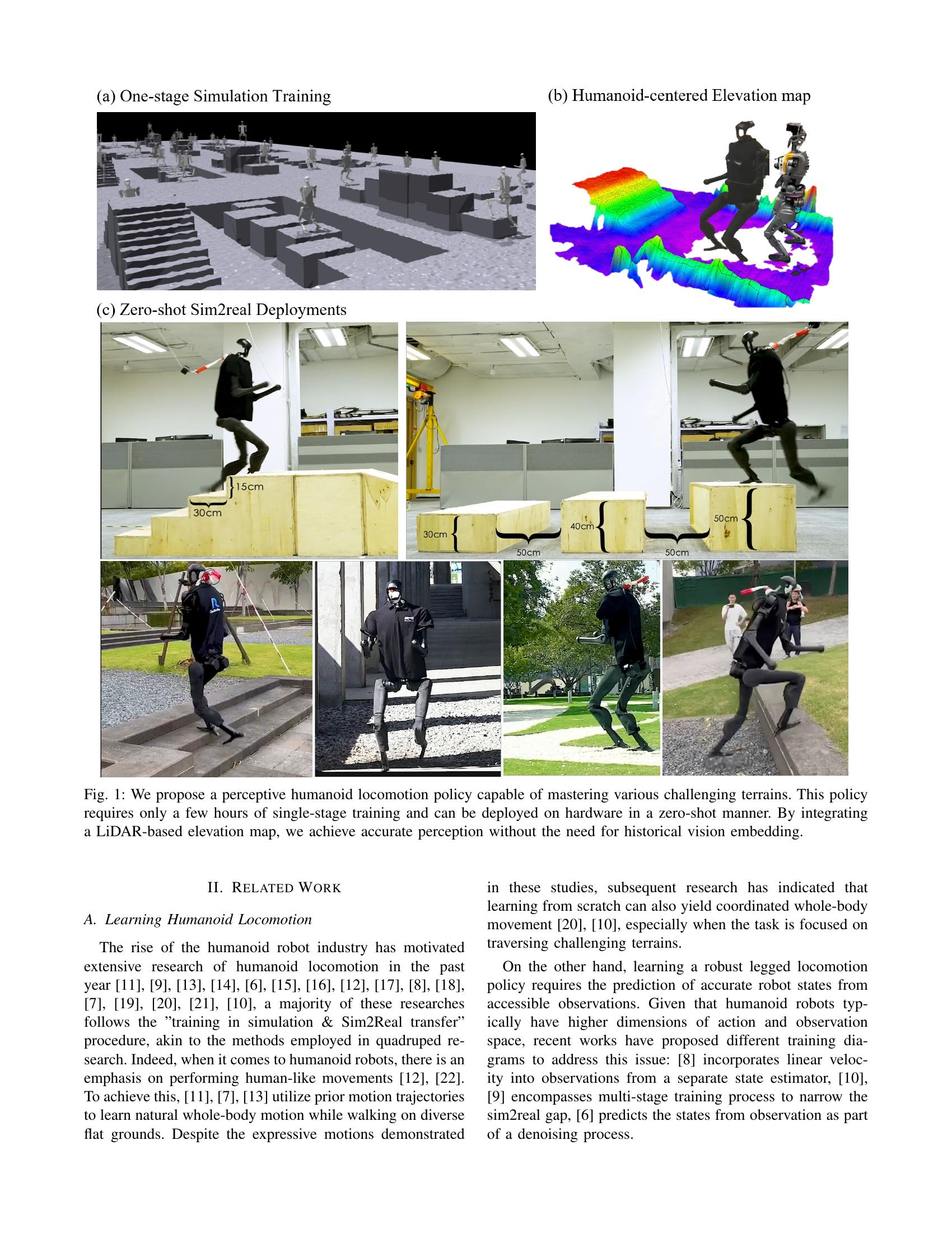 Learning Humanoid Locomotion with Perceptive Internal Model - 智源社区论文