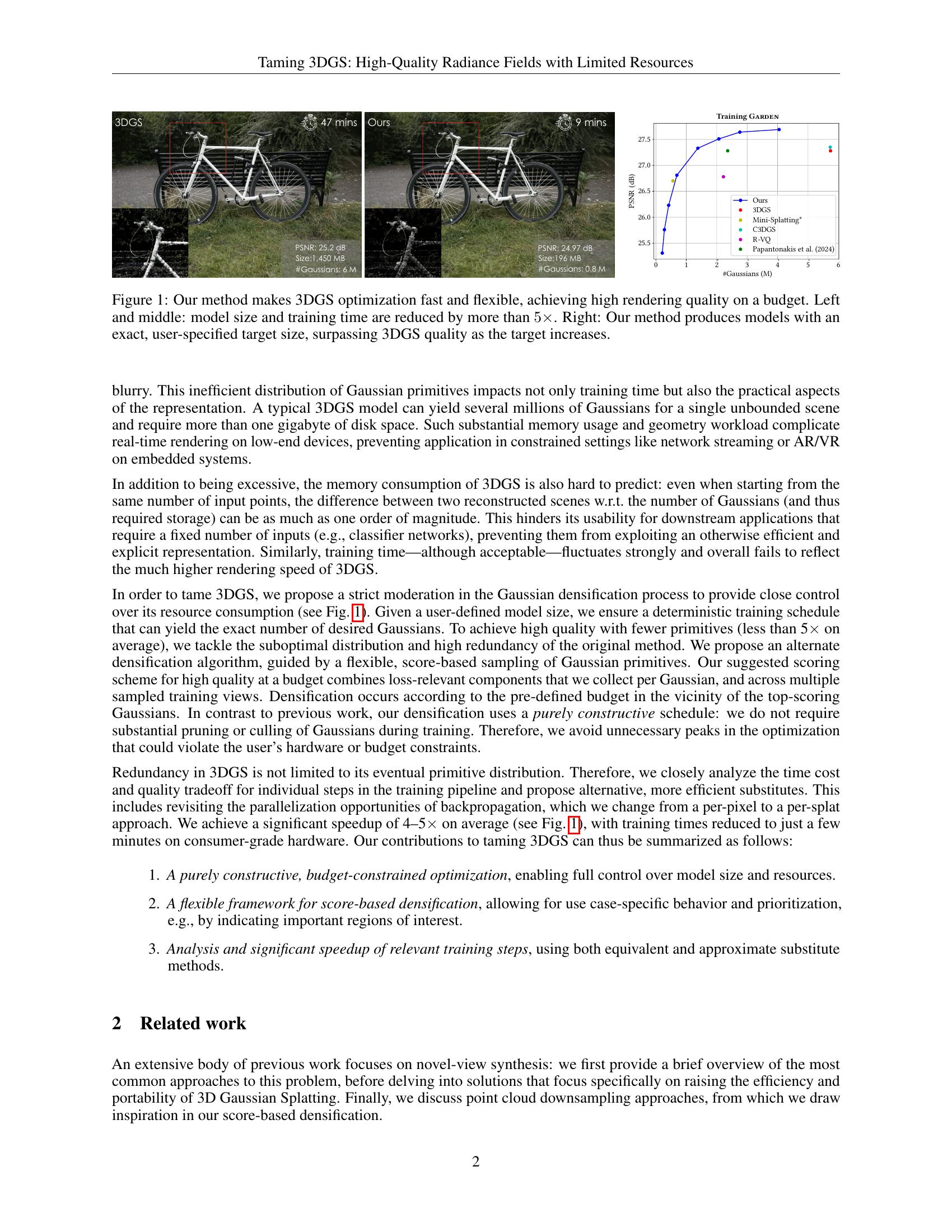 Taming 3DGS: High-Quality Radiance Fields with Limited Resources - 智源社区论文