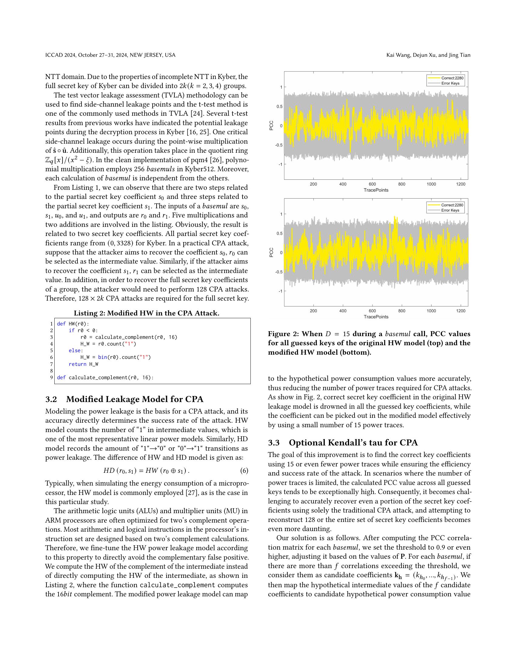 An Improved Two-Step Attack on CRYSTALS-Kyber - 智源社区论文