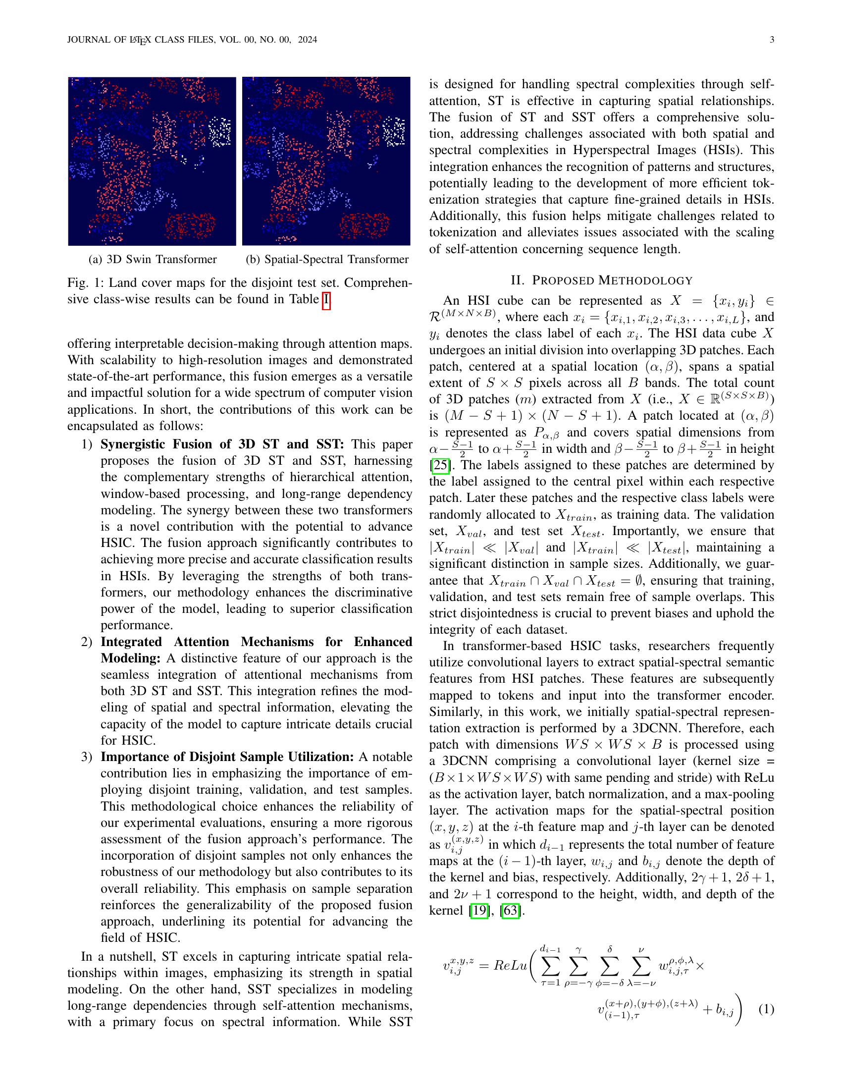 Transformers Fusion across Disjoint Samples for Hyperspectral Image Classification - 智源社区论文