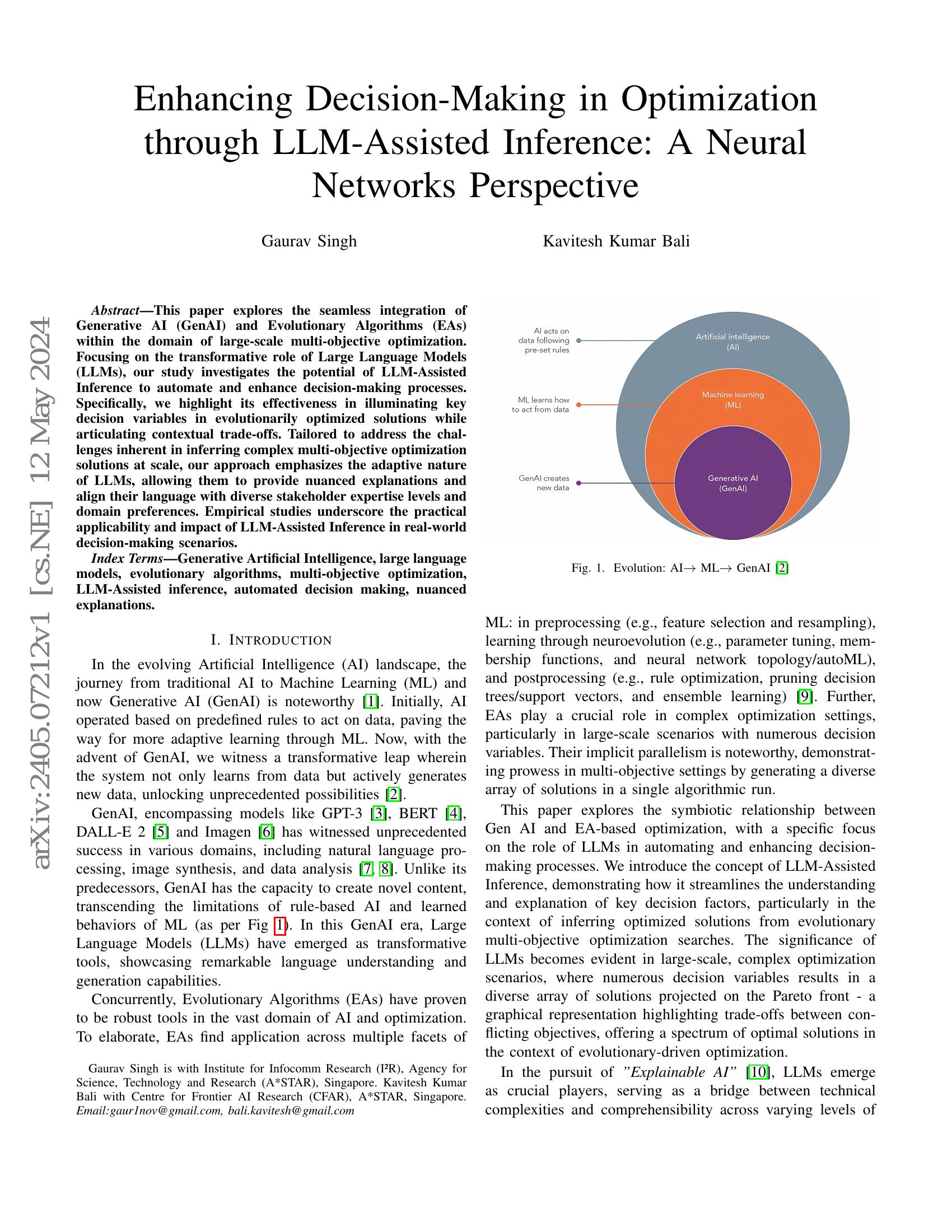 Enhancing Decision-Making in Optimization through LLM-Assisted ...