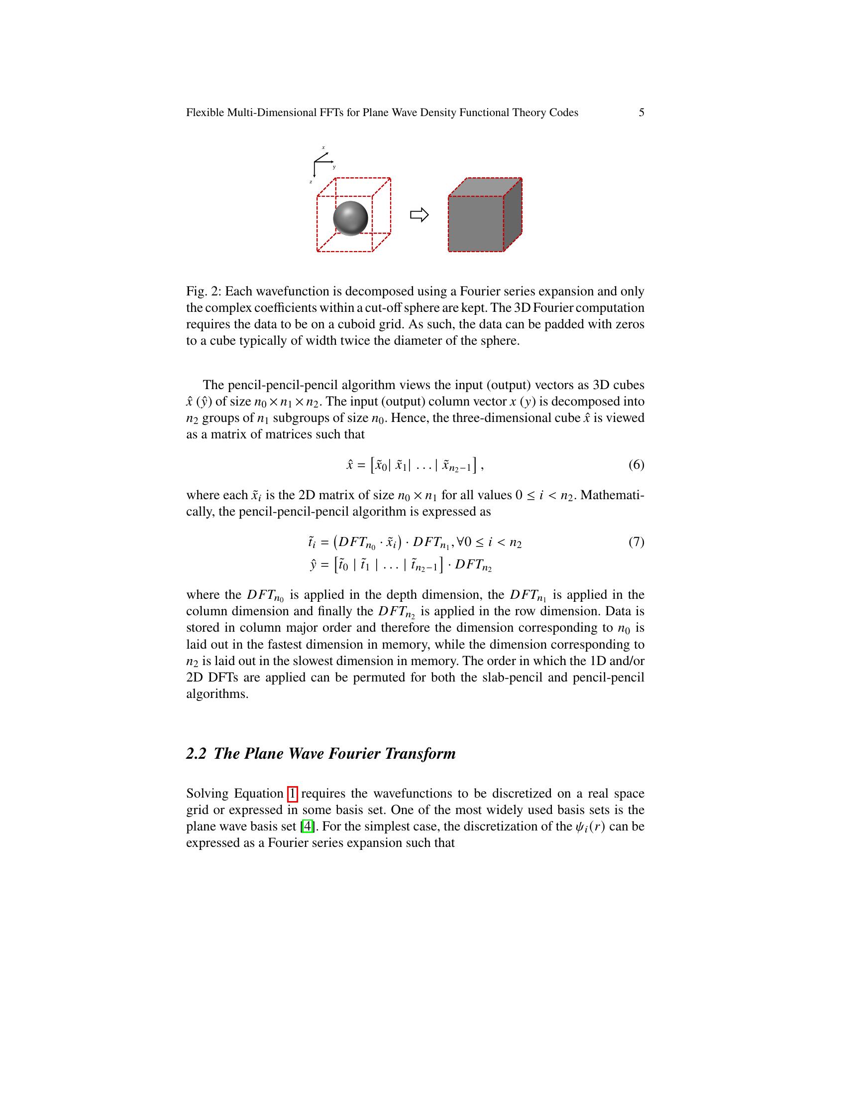 Flexible Multi-Dimensional FFTs for Plane Wave Density Functional Theory Codes - 智源社区论文
