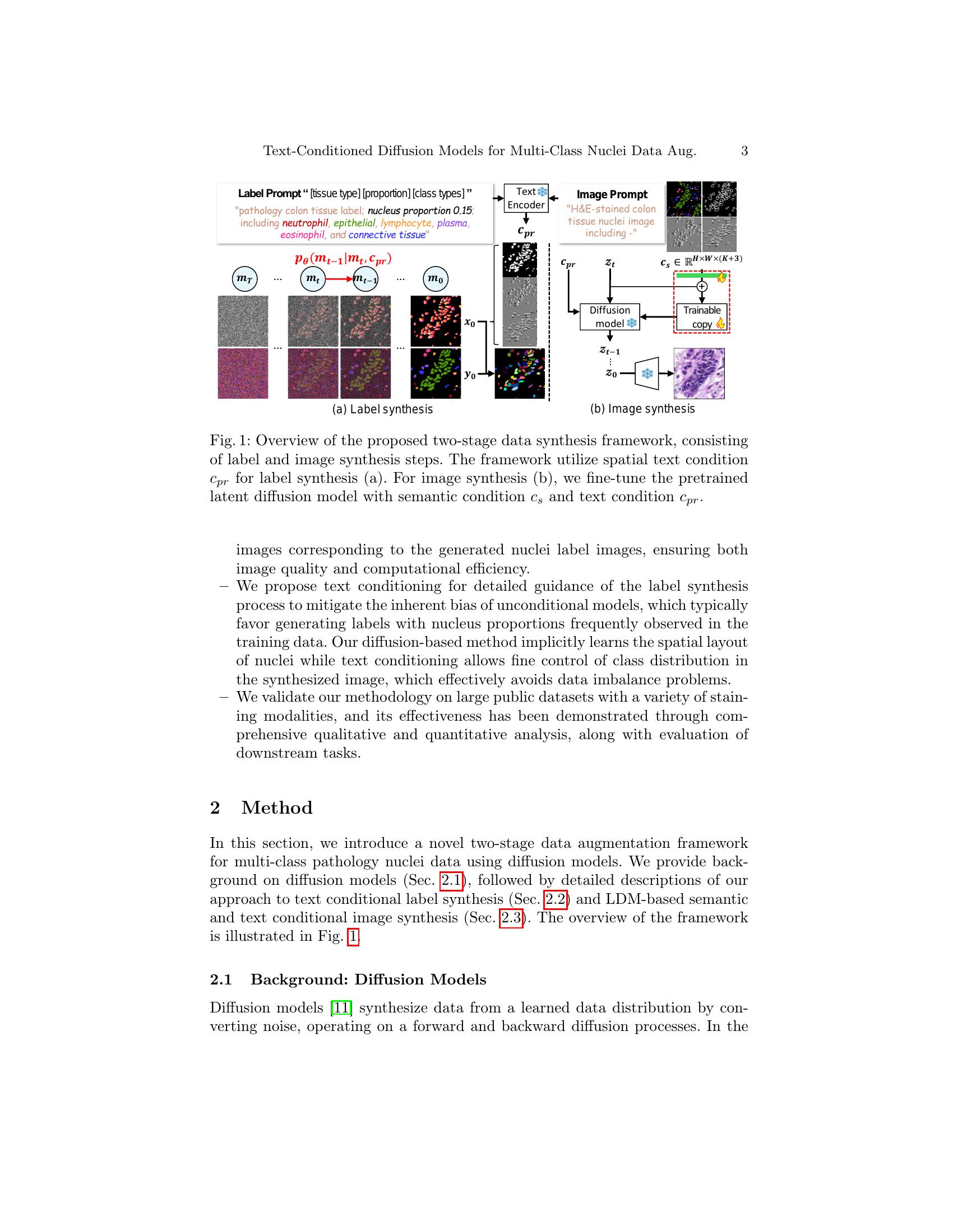 Controllable and Efficient Multi-Class Pathology Nuclei Data Augmentation using Text-Conditioned ...