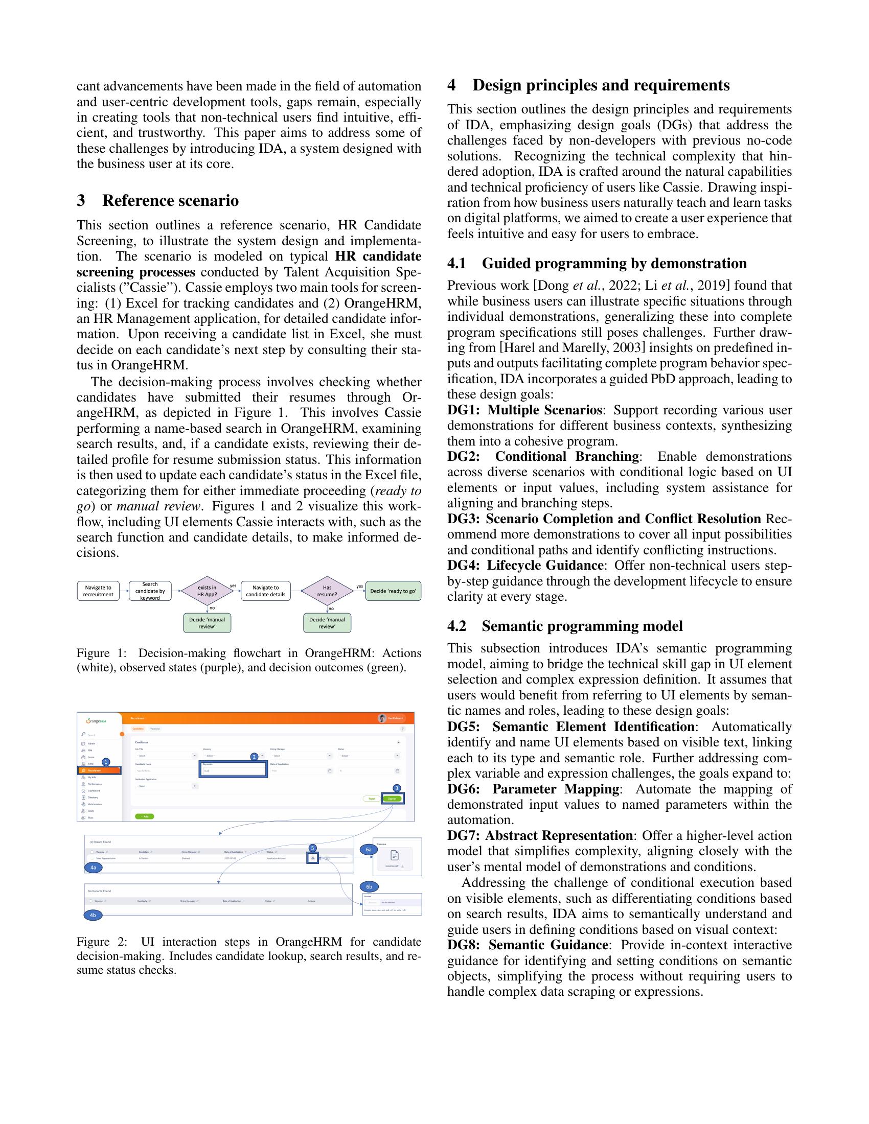 IDA: Breaking Barriers in No-code UI Automation Through Large Language Models and Human-Centric ...