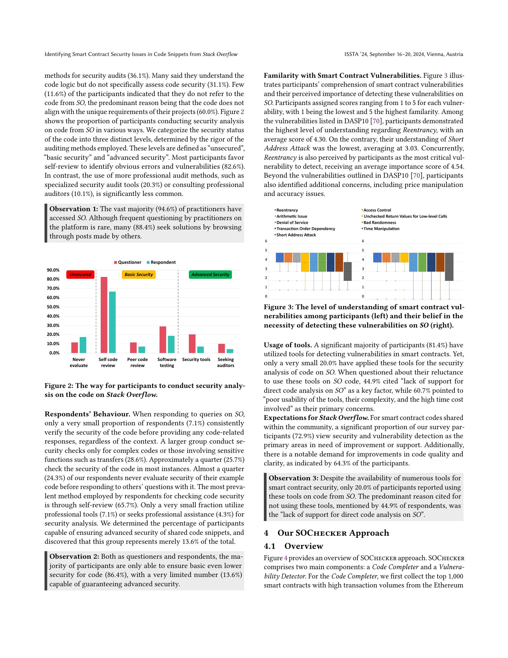 Identifying Smart Contract Security Issues in Code Snippets from Stack Overflow - 智源社区论文