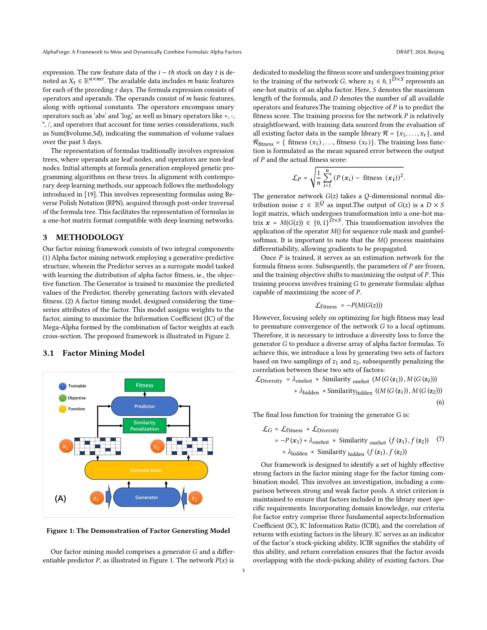 AlphaForge: A Framework to Mine and Dynamically Combine Formulaic Alpha ...