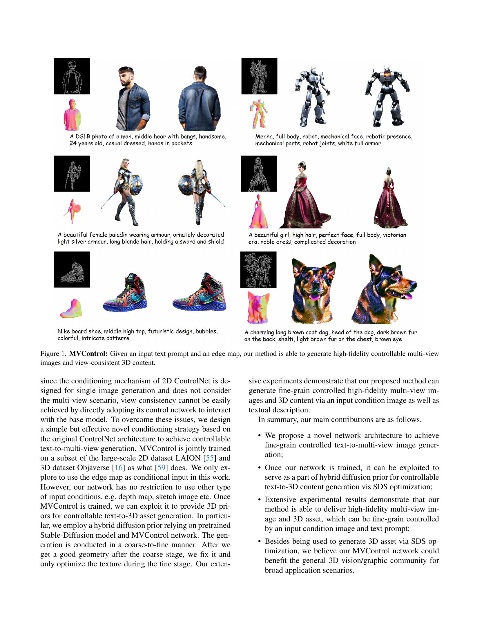 MVControl: Adding Conditional Control to Multi-view Diffusion for Controllable Text-to-3D ...
