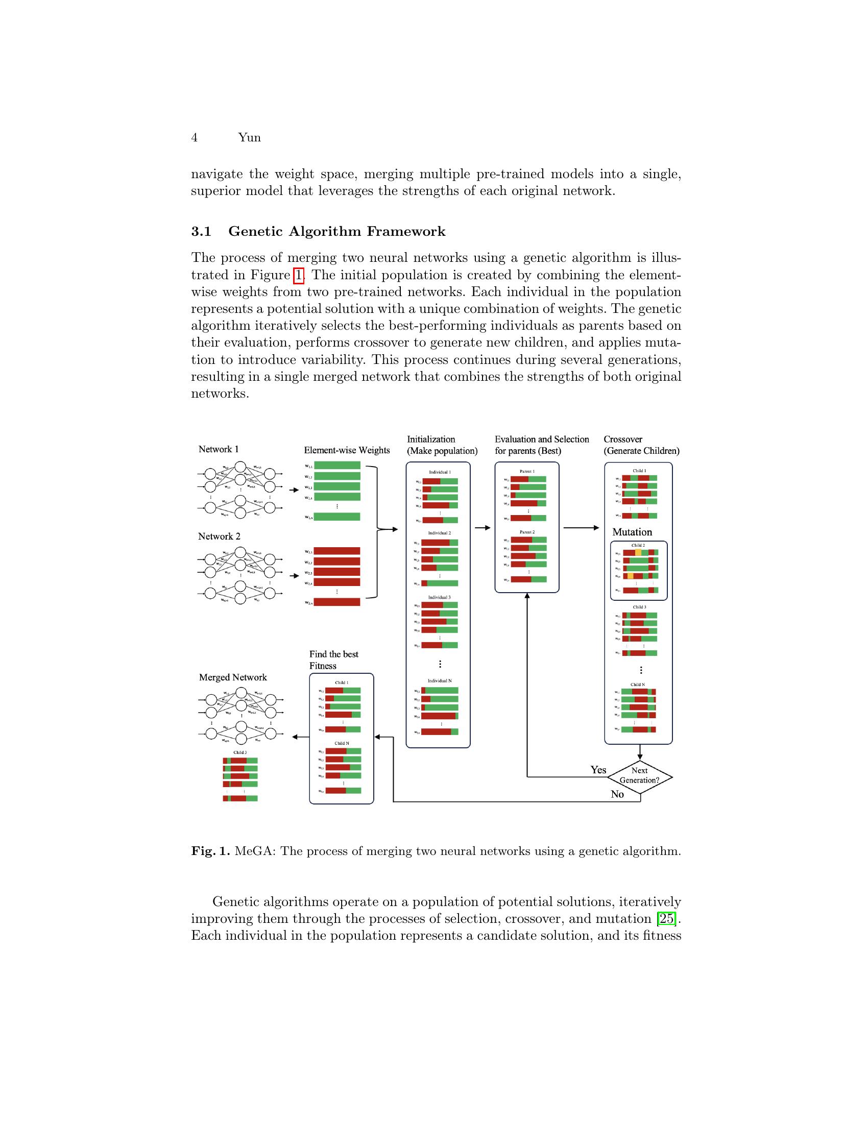 MeGA: Merging Multiple Independently Trained Neural Networks Based on Genetic Algorithm - 智源社区论文