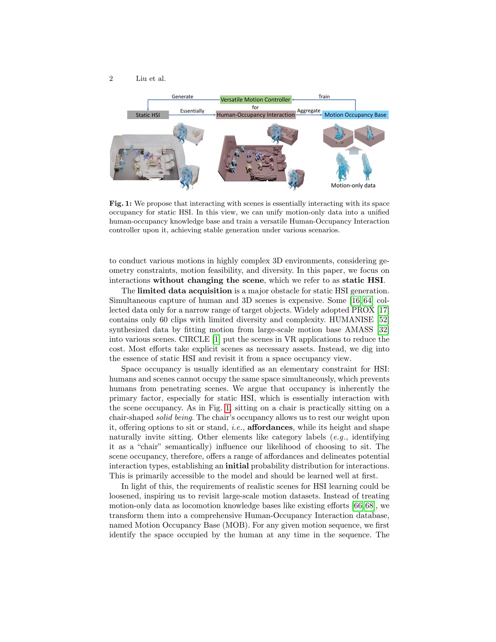 Revisit Human-Scene Interaction via Space Occupancy - 智源社区论文