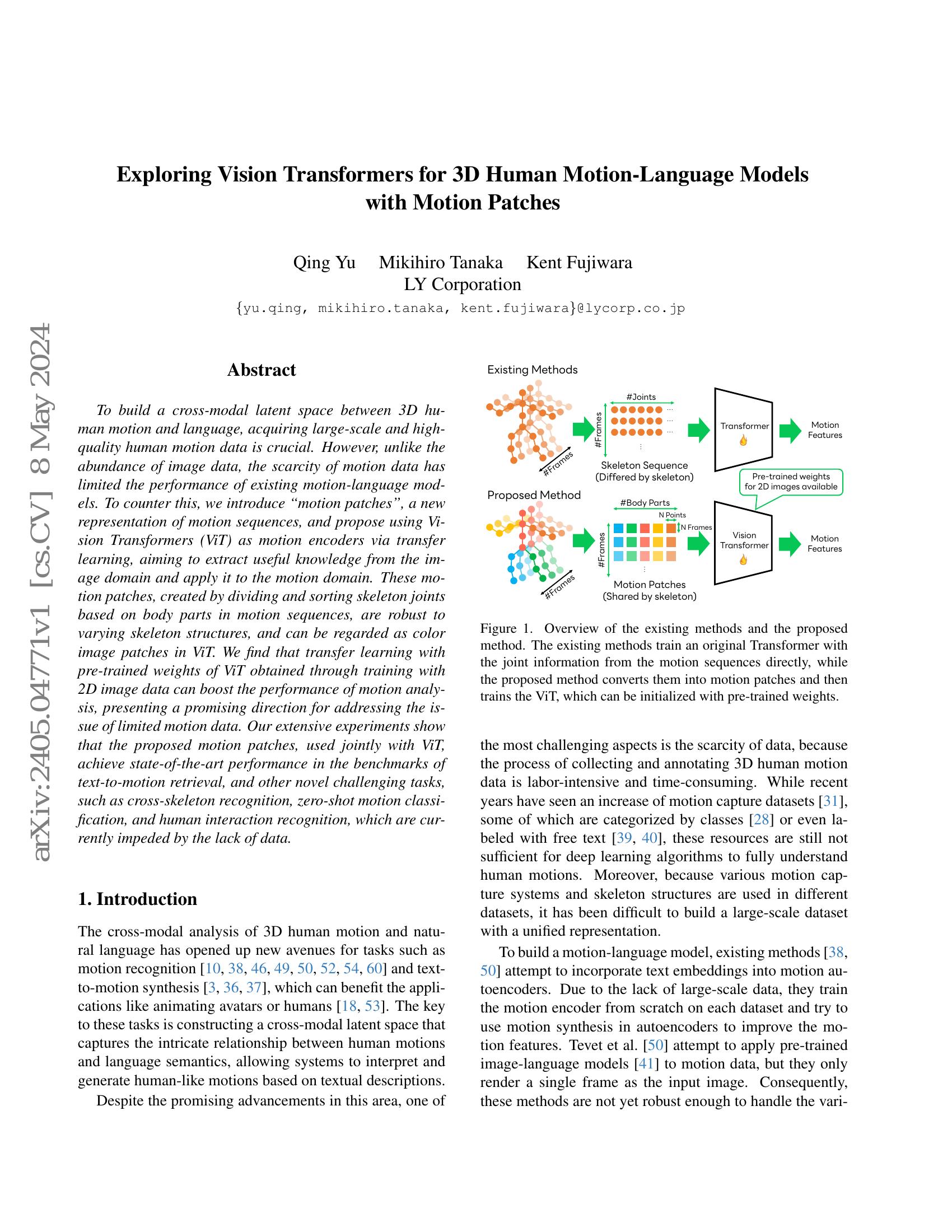 Exploring Vision Transformers for 3D Human Motion-Language Models with ...