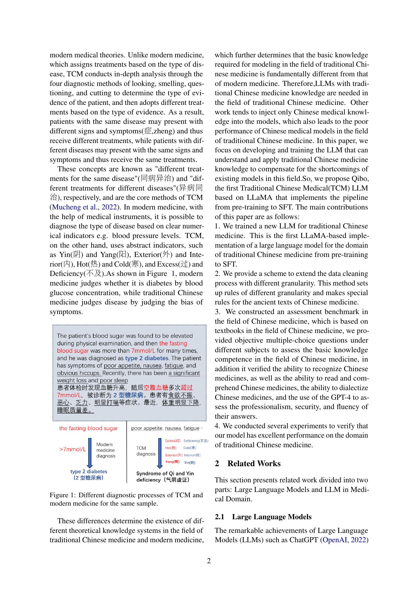 Qibo: A Large Language Model for Traditional Chinese Medicine - 智源社区论文
