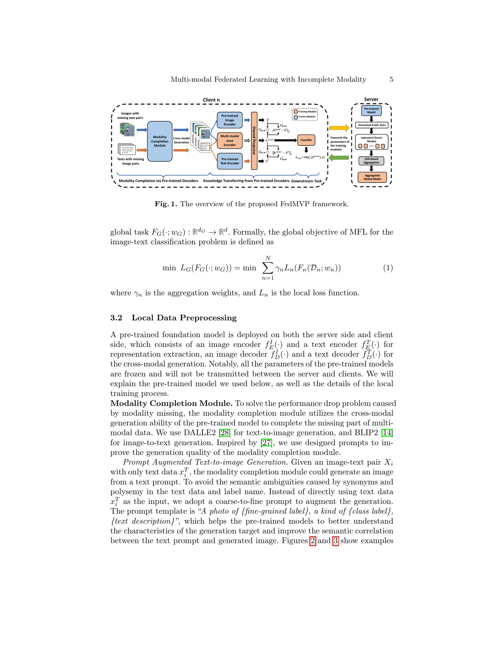 Leveraging Foundation Models for Multi-modal Federated Learning with Incomplete Modality - 智源社区论文