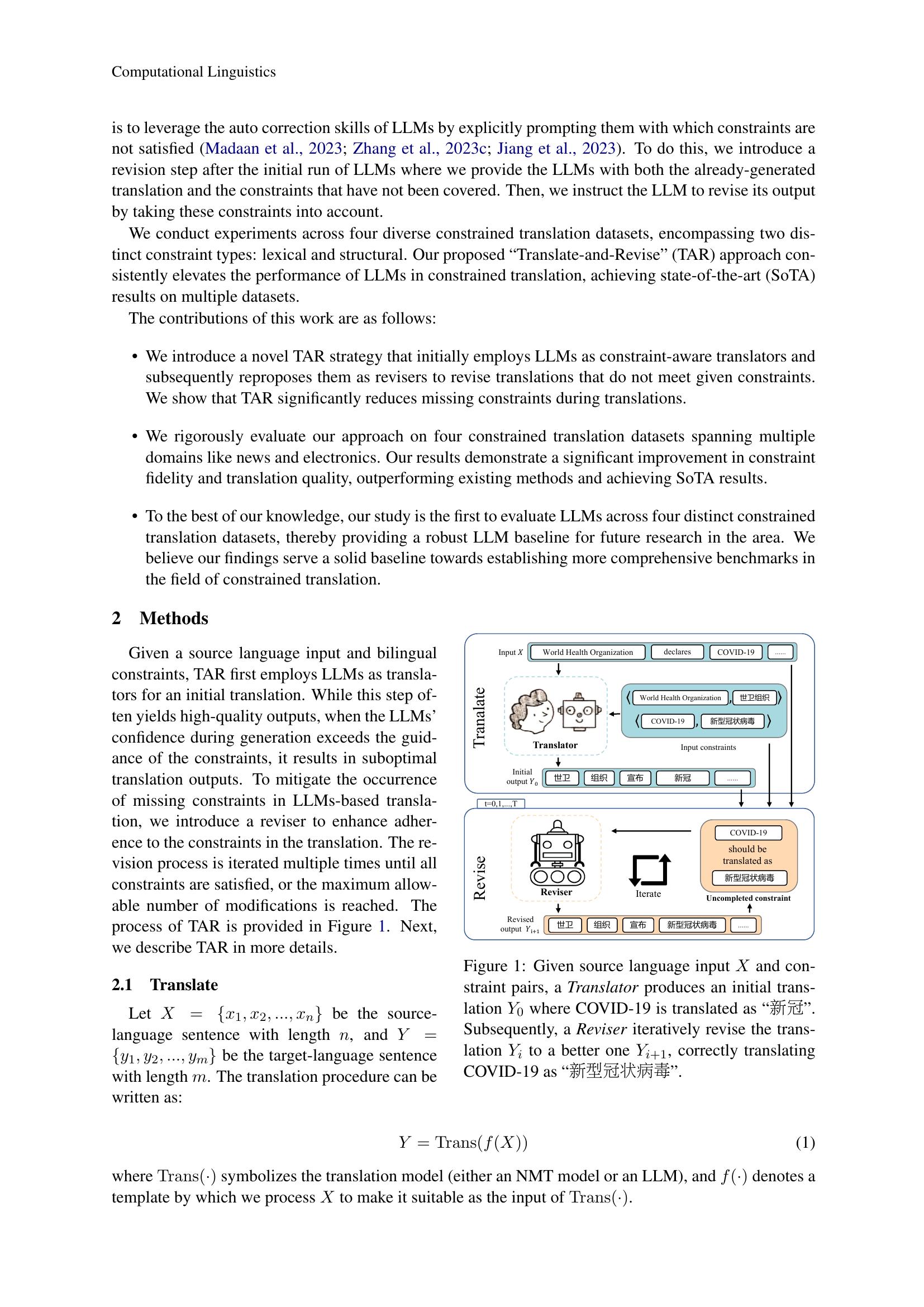 Translate-and-Revise: Boosting Large Language Models for Constrained Translation - 智源社区论文